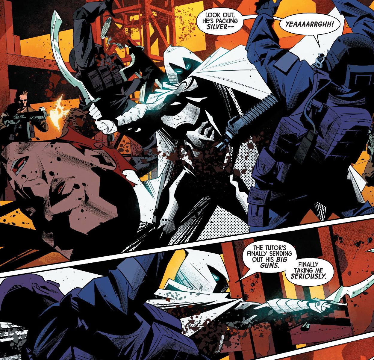 Taskmaster Talks to Vampires about Marc Spector in Marvel's Moon Knight #13