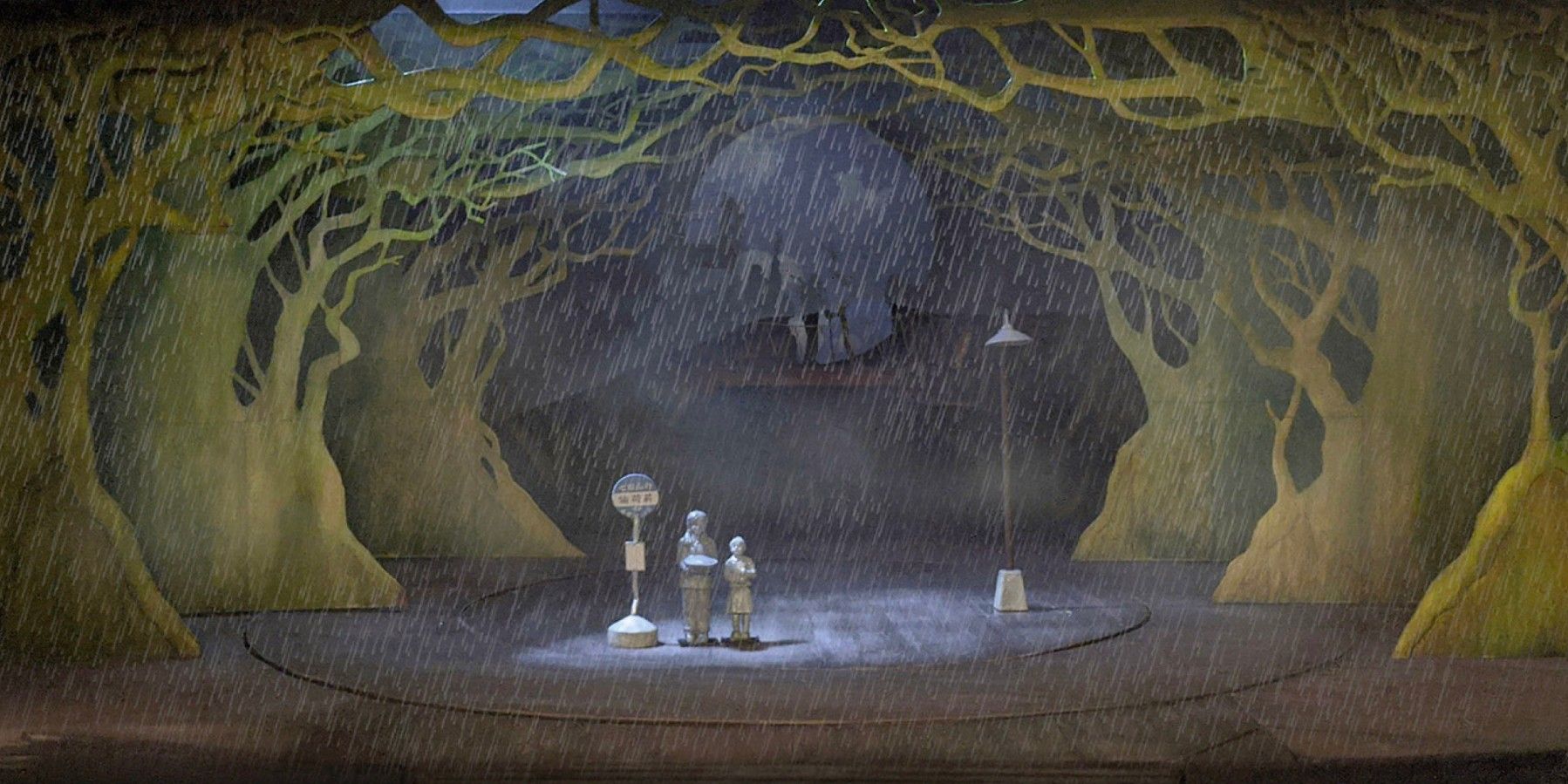 My Neighbor Totoro Stage Play Debuts Set Design - and Totoro's Gigantic Eye