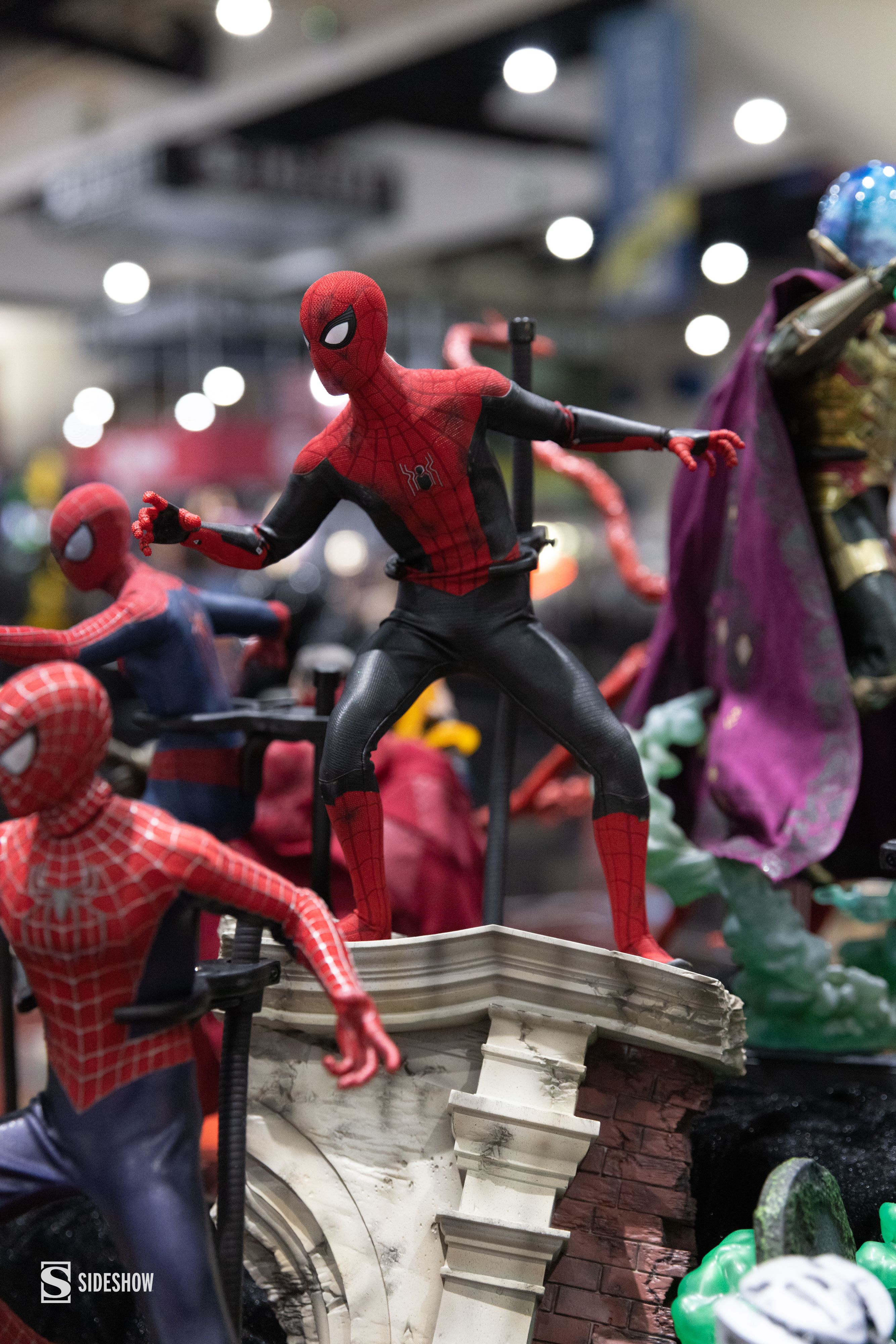 Spider-Man Is Spectacular as Sideshow Unveils Multiple Figures at SDCC