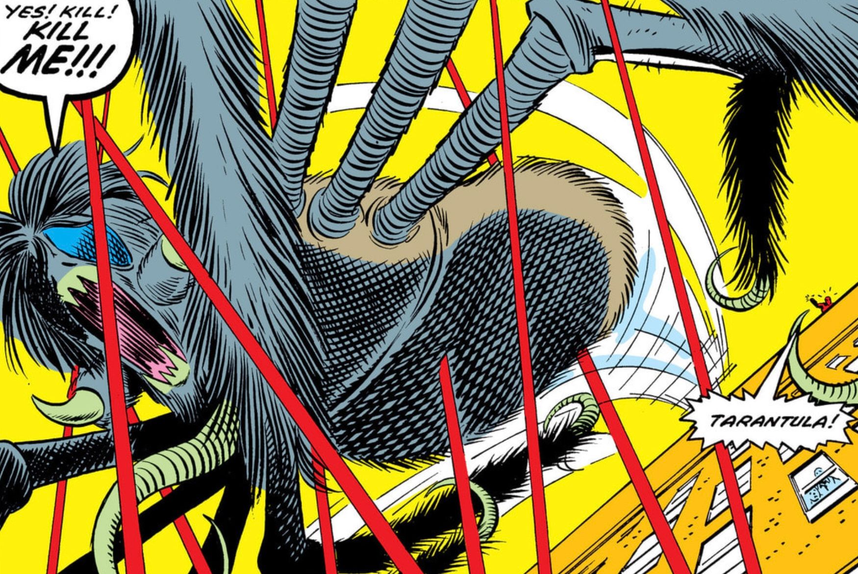 Spider-Man's Enemy Tarantula Turned Into a Giant Spider