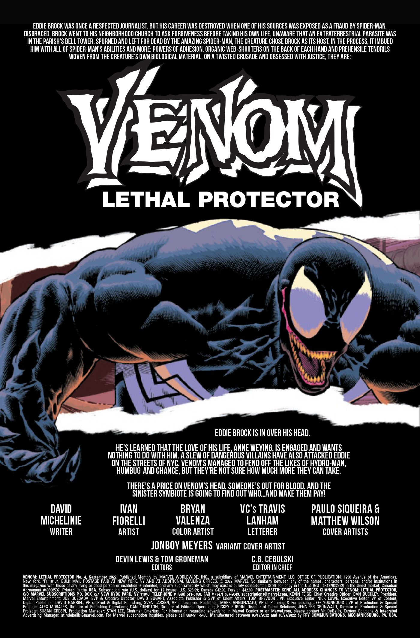 Marvel Declares Open Season on Venom — On Live Television