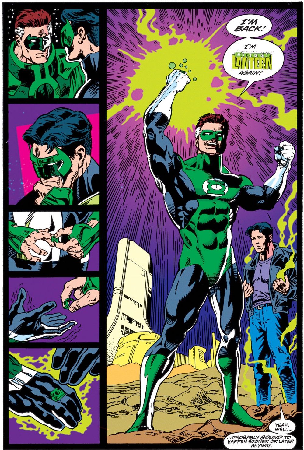 Green Lantern's Writer Didn't Know Hal Jordan Was the Zero Hour Villain