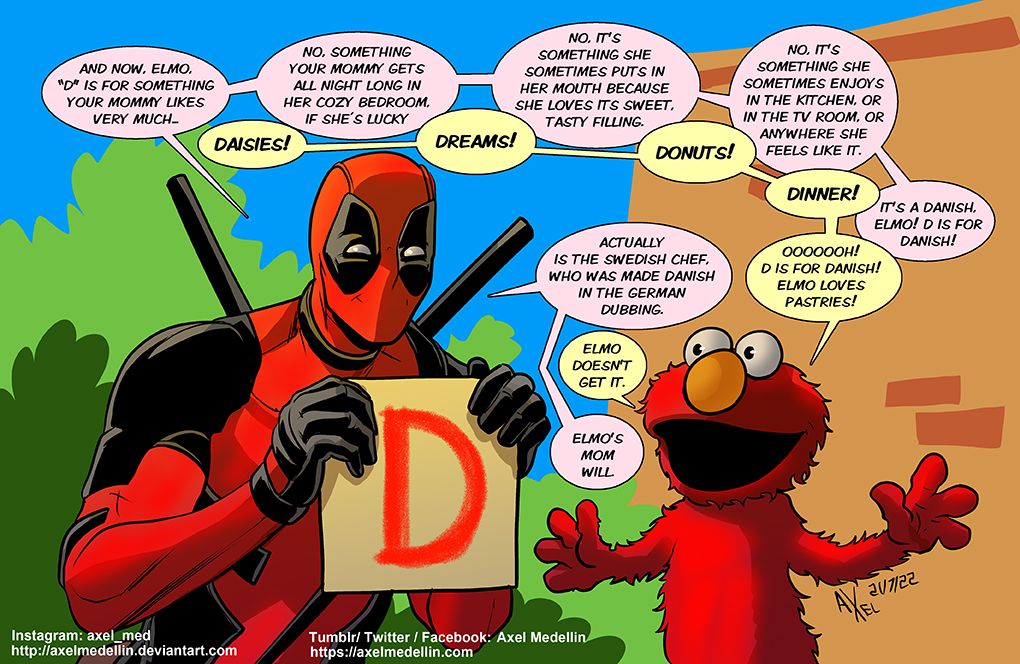 Line it is Drawn: Comic Book Characters as Muppets!