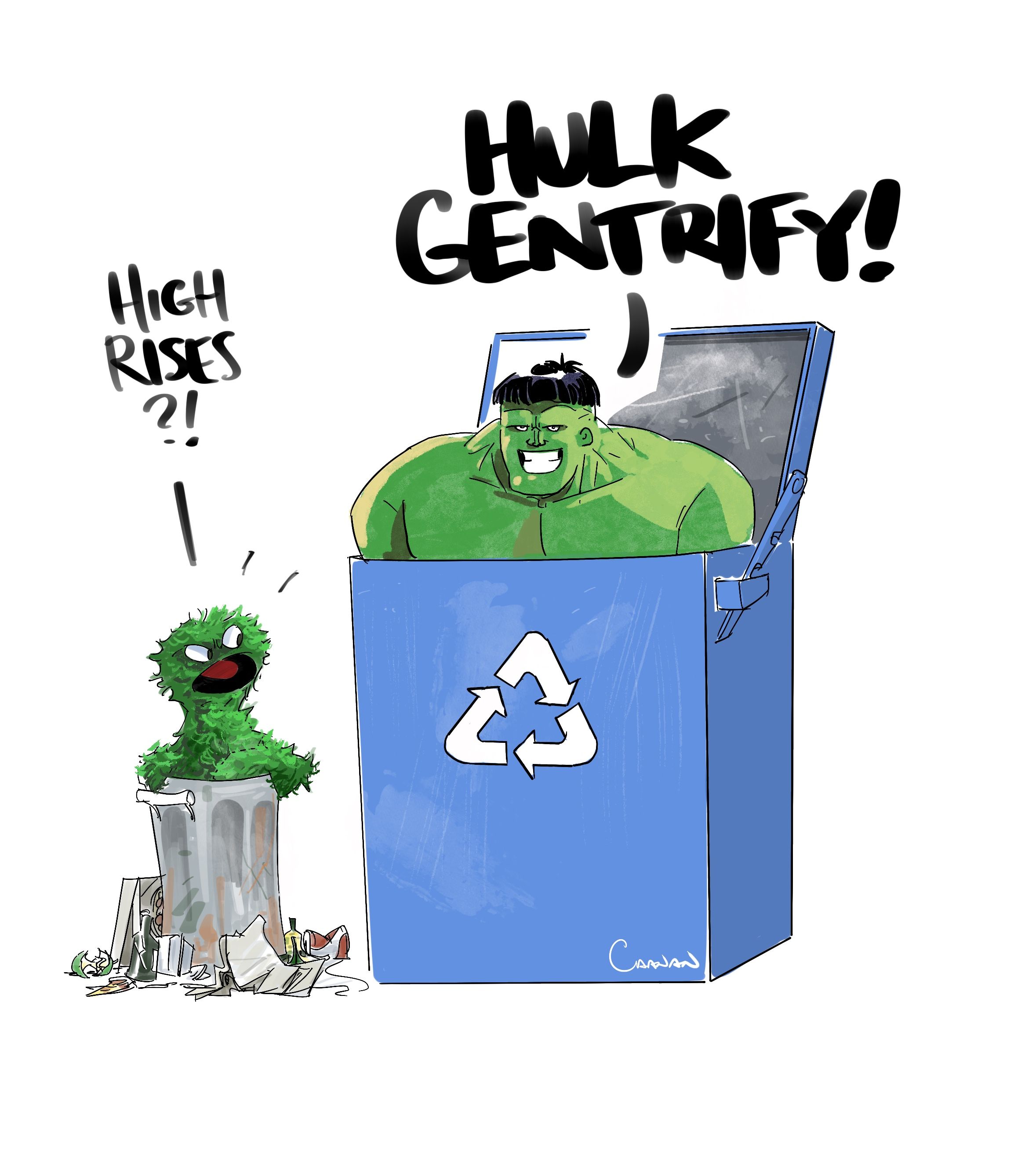 Line it is Drawn: Comic Book Characters as Muppets!