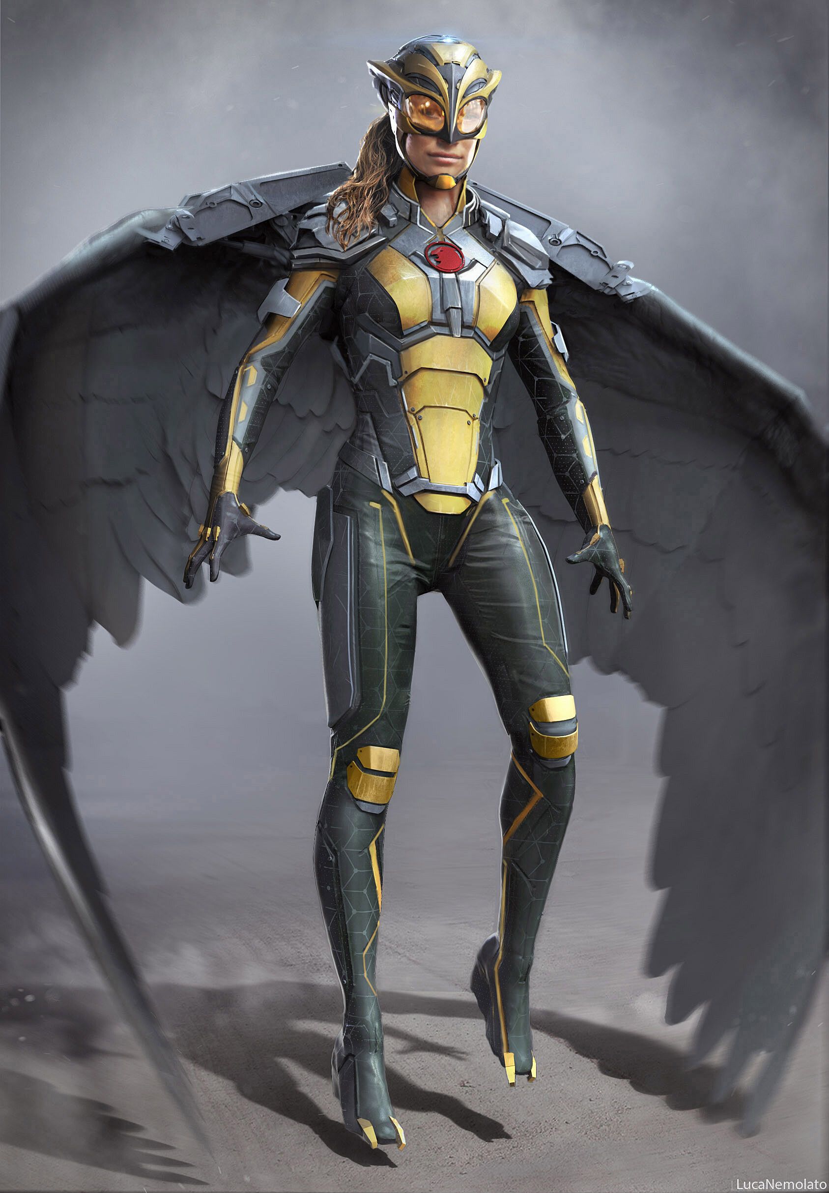 Hawkgirl Gets a Costume Upgrade in Unused DCEU Concept Art
