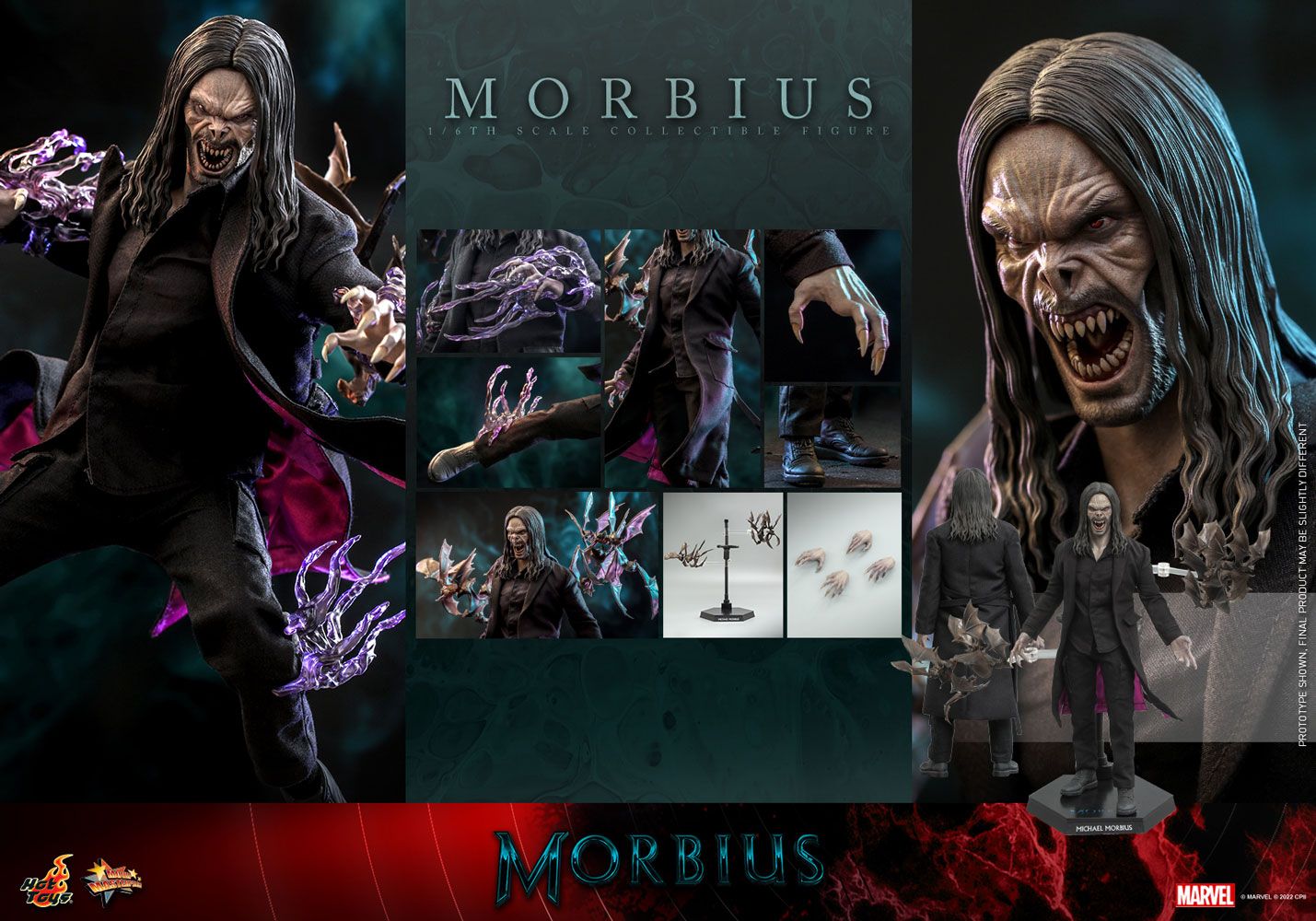 Hot Toys Morbs Fans With Scary New Morbius Statue Based on Jared Leto's ...