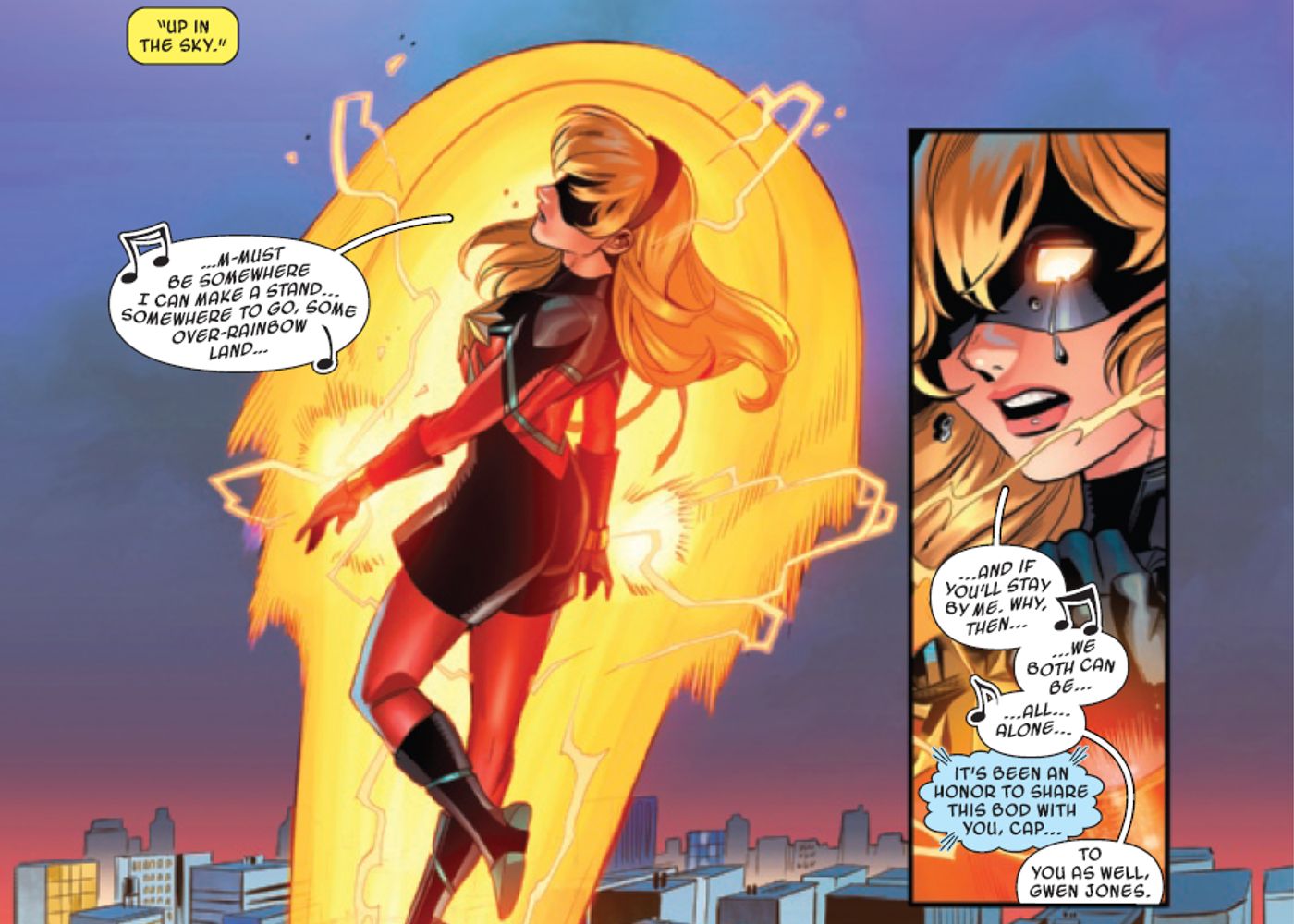 Spider-Gwen Just Relived A Captain Marvel’s Tragic Death