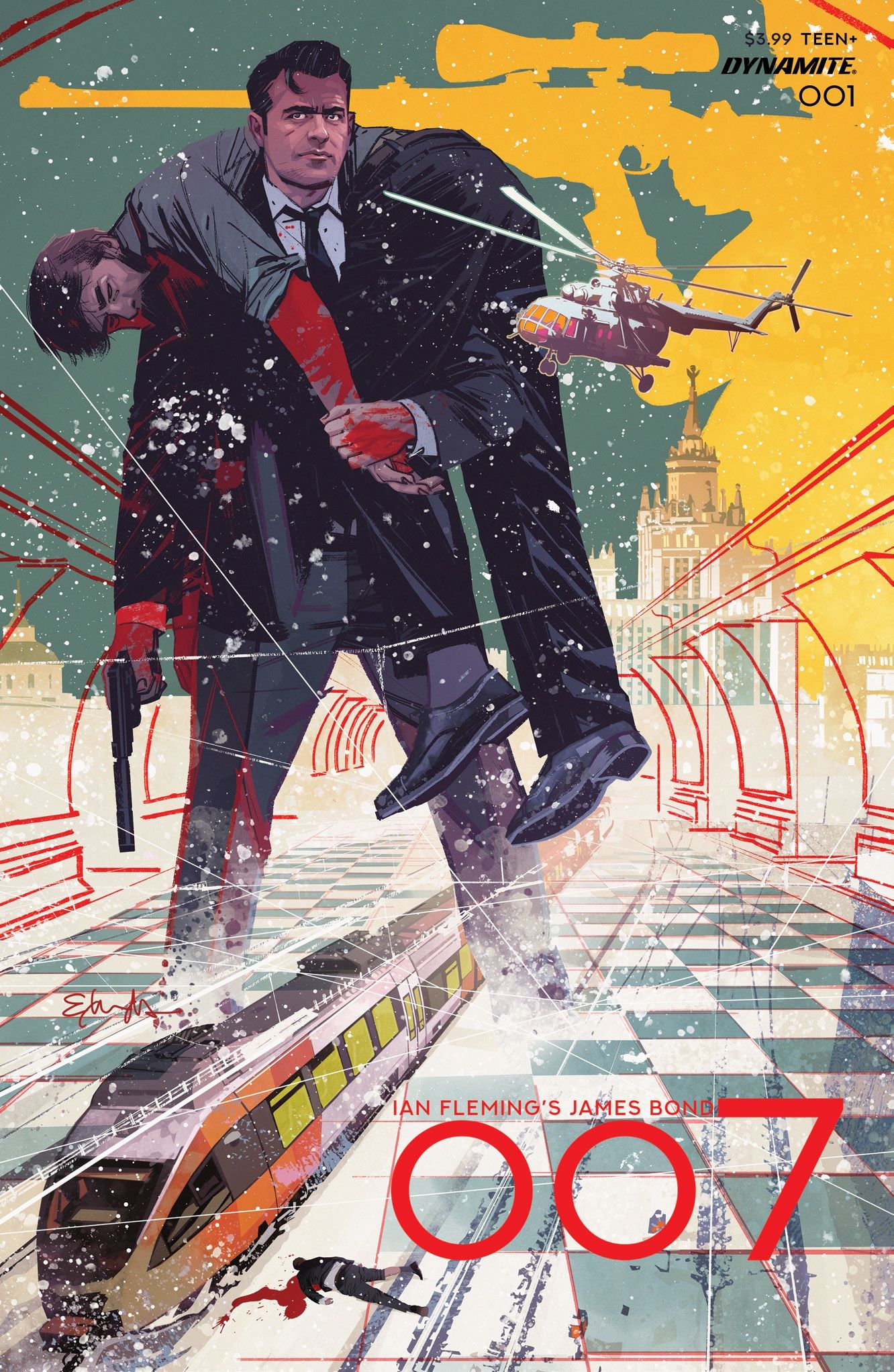 James Bond Returns in Dynamite's 007 #1