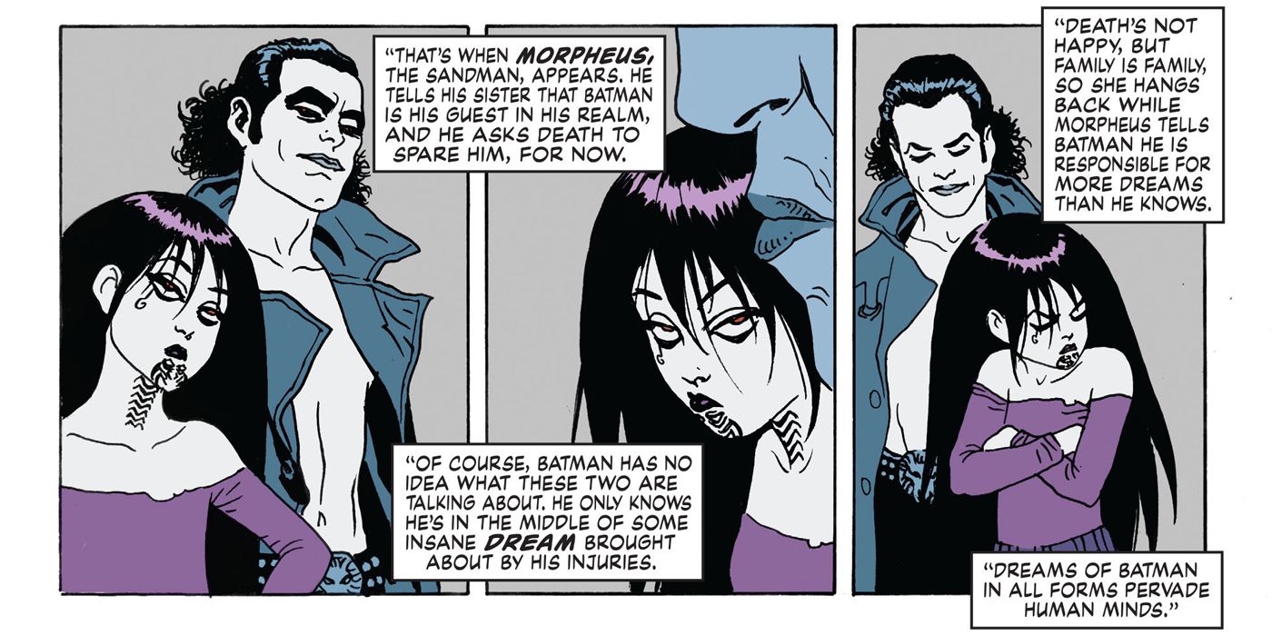 Paul Dini’s Pitch to Bring Sandman to Batman: The Animated Series