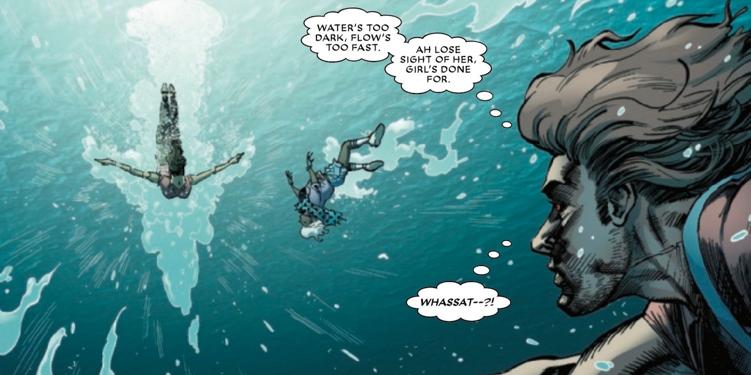 Remy and Storm Are in a Risky Situation in Marvel's Gambit #2