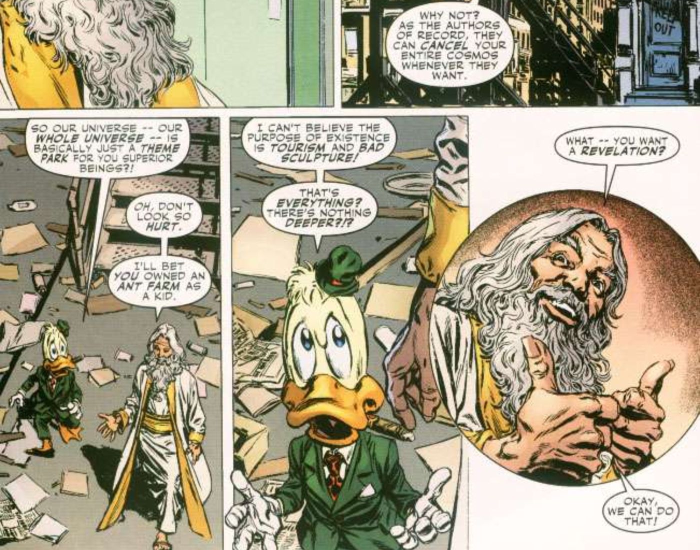 Howard The Duck Met God And Things Went Surprisingly Well