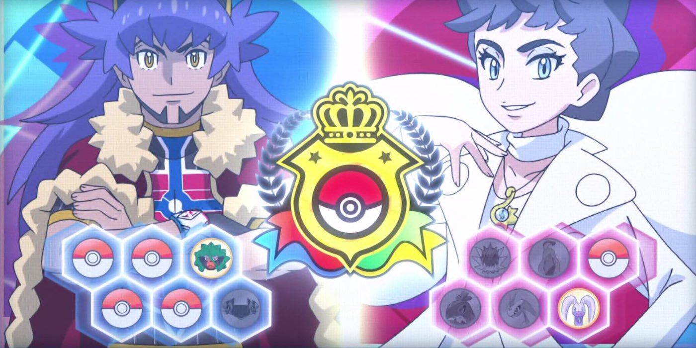 Pokémon Journeys Failed Leon and Diantha's Semifinal Battle