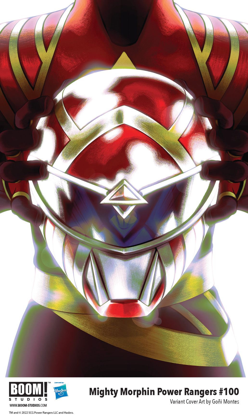 MMPR's Death Ranger Debuts in Power Rangers' 100th Issue Preview