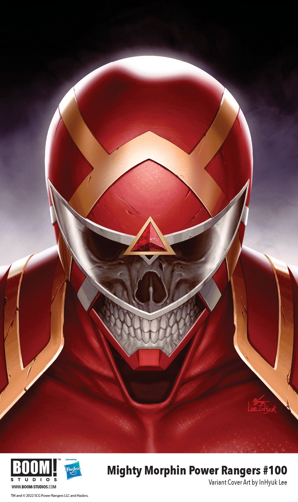 MMPR's Death Ranger Debuts in Power Rangers' 100th Issue Preview