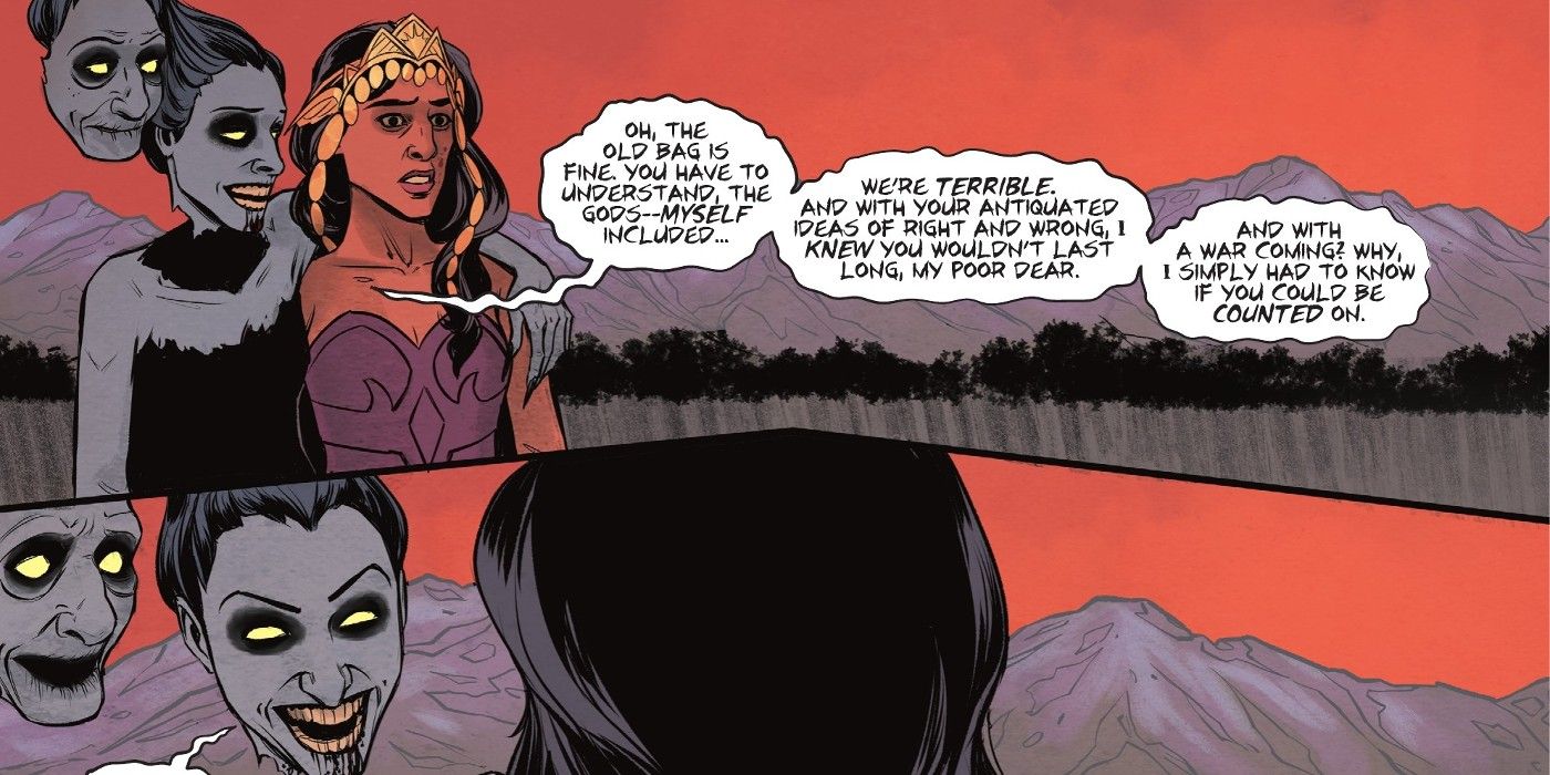 Hippolyta Became a True God by Abandoning Wonder Woman's Morals