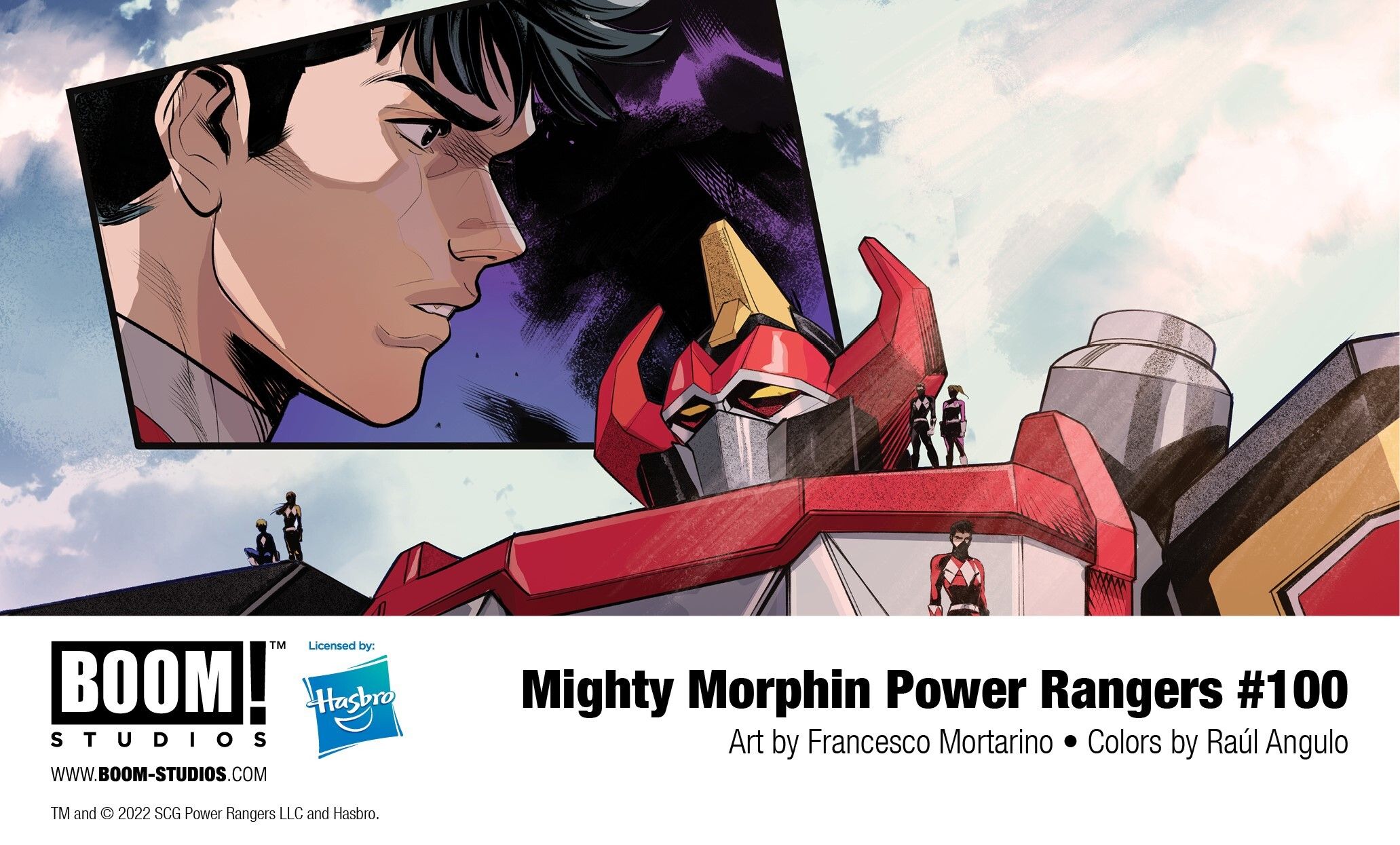 MMPR's Death Ranger Debuts in Power Rangers' 100th Issue Preview
