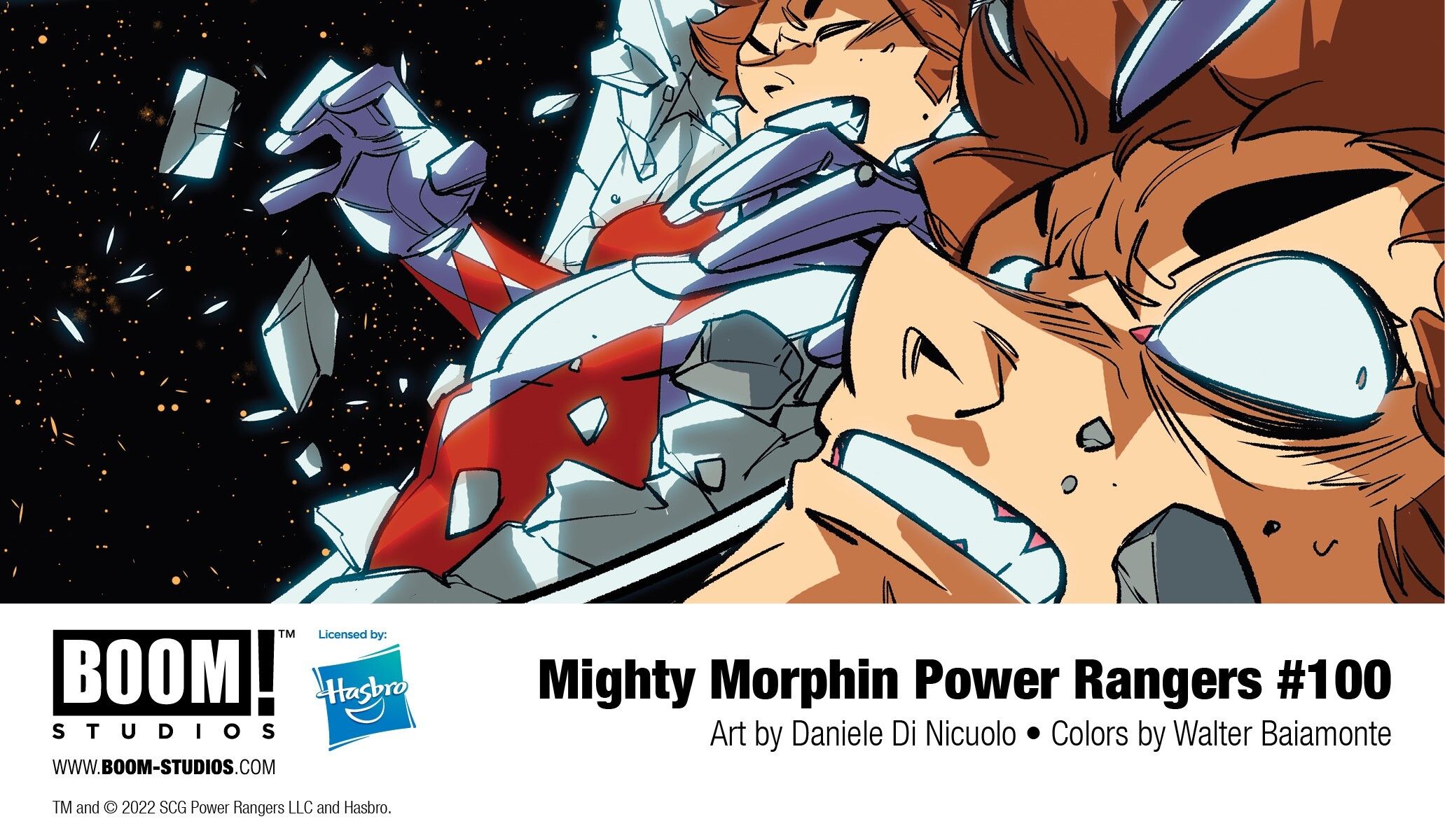 MMPR's Death Ranger Debuts in Power Rangers' 100th Issue Preview