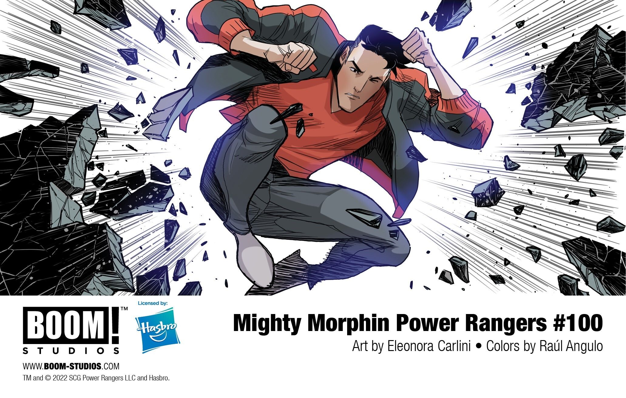 MMPR's Death Ranger Debuts in Power Rangers' 100th Issue Preview