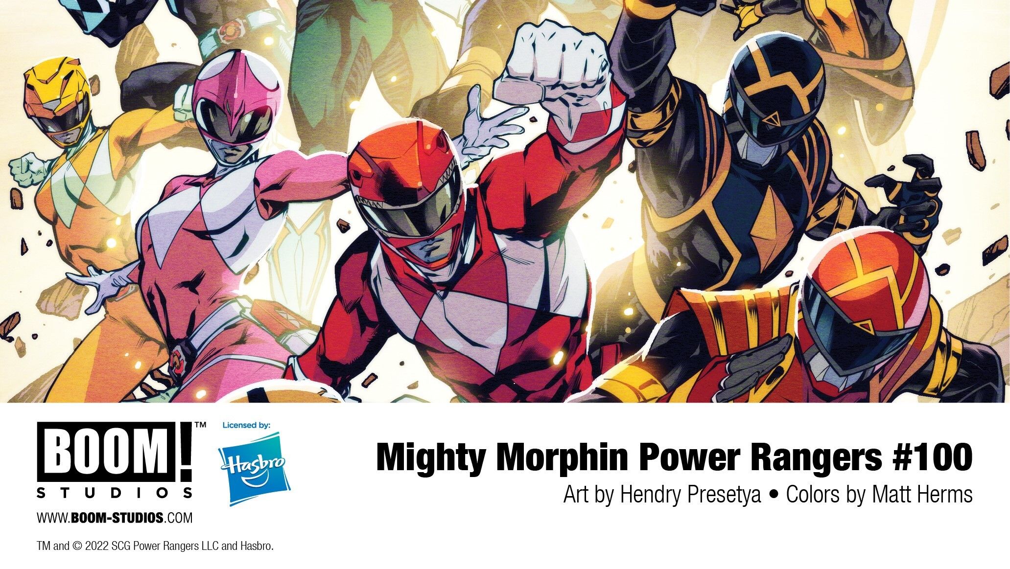 MMPR's Death Ranger Debuts in Power Rangers' 100th Issue Preview
