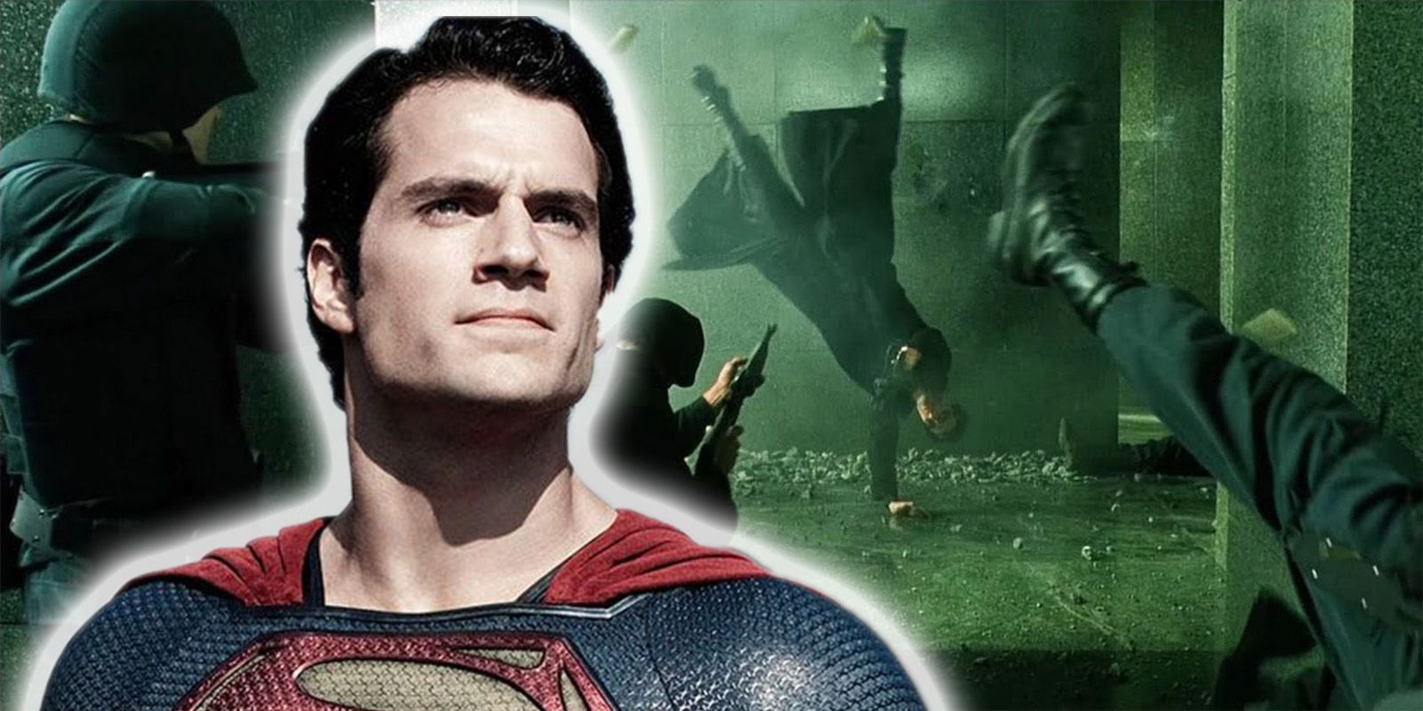 The Matrix Revolutions Inspired Superman's Final Man of Steel Battle