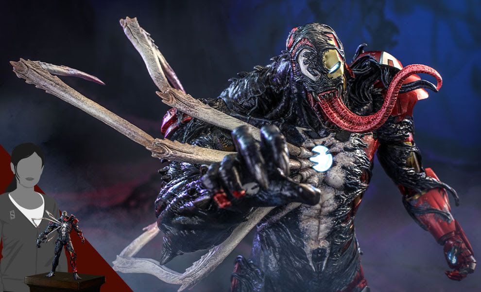 Iron Man Fuses With Venom in New Sideshow Figure
