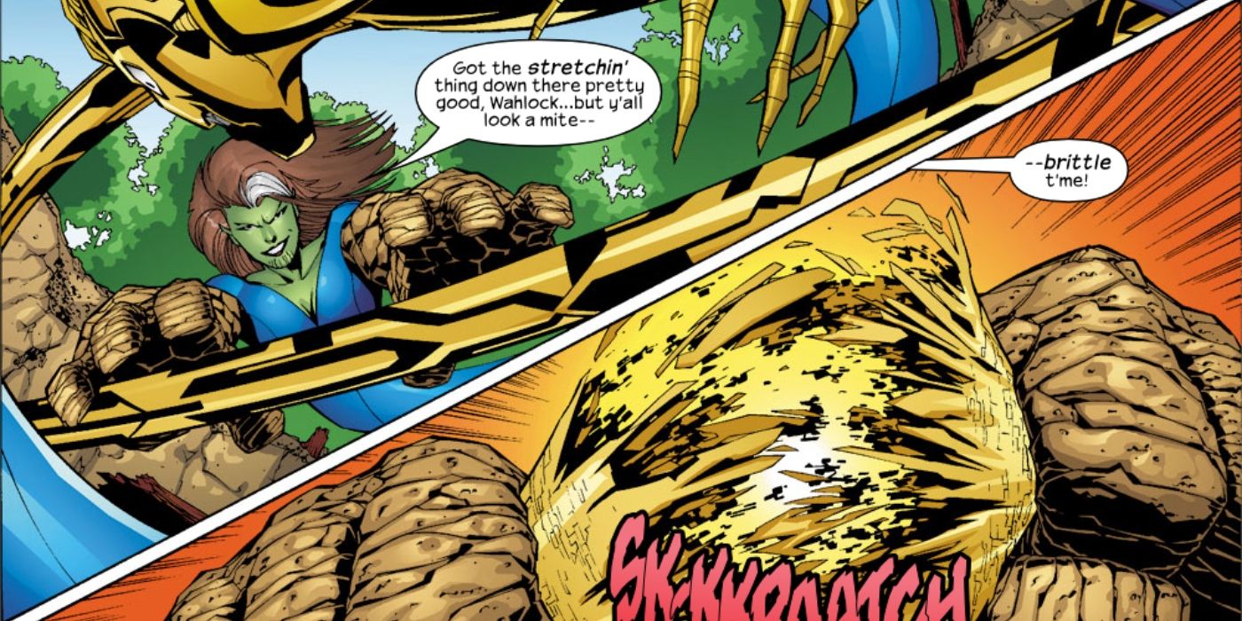 The X-Men's Rogue Stole The Fantastic Four's Super-Skrull's Power