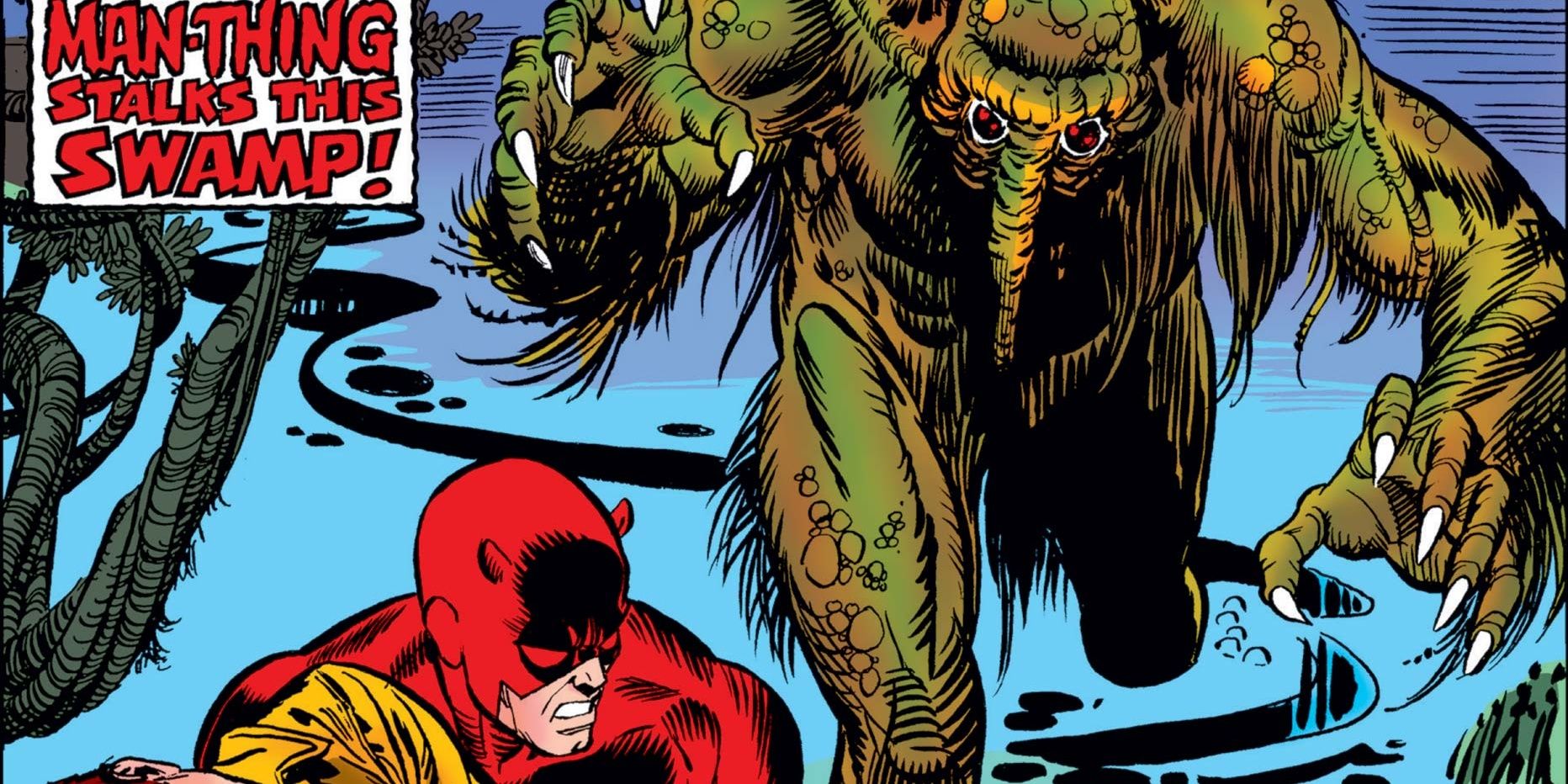 DC's Swamp Thing and Marvel’s Man-Thing are not the Same