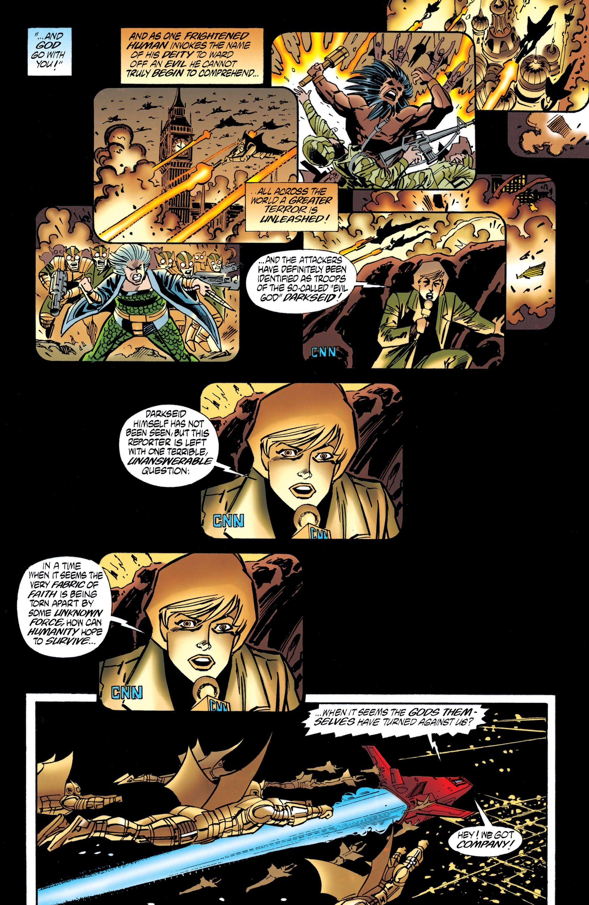 The DC Universe Was Devastated by the Godwave in the Genesis Crossover