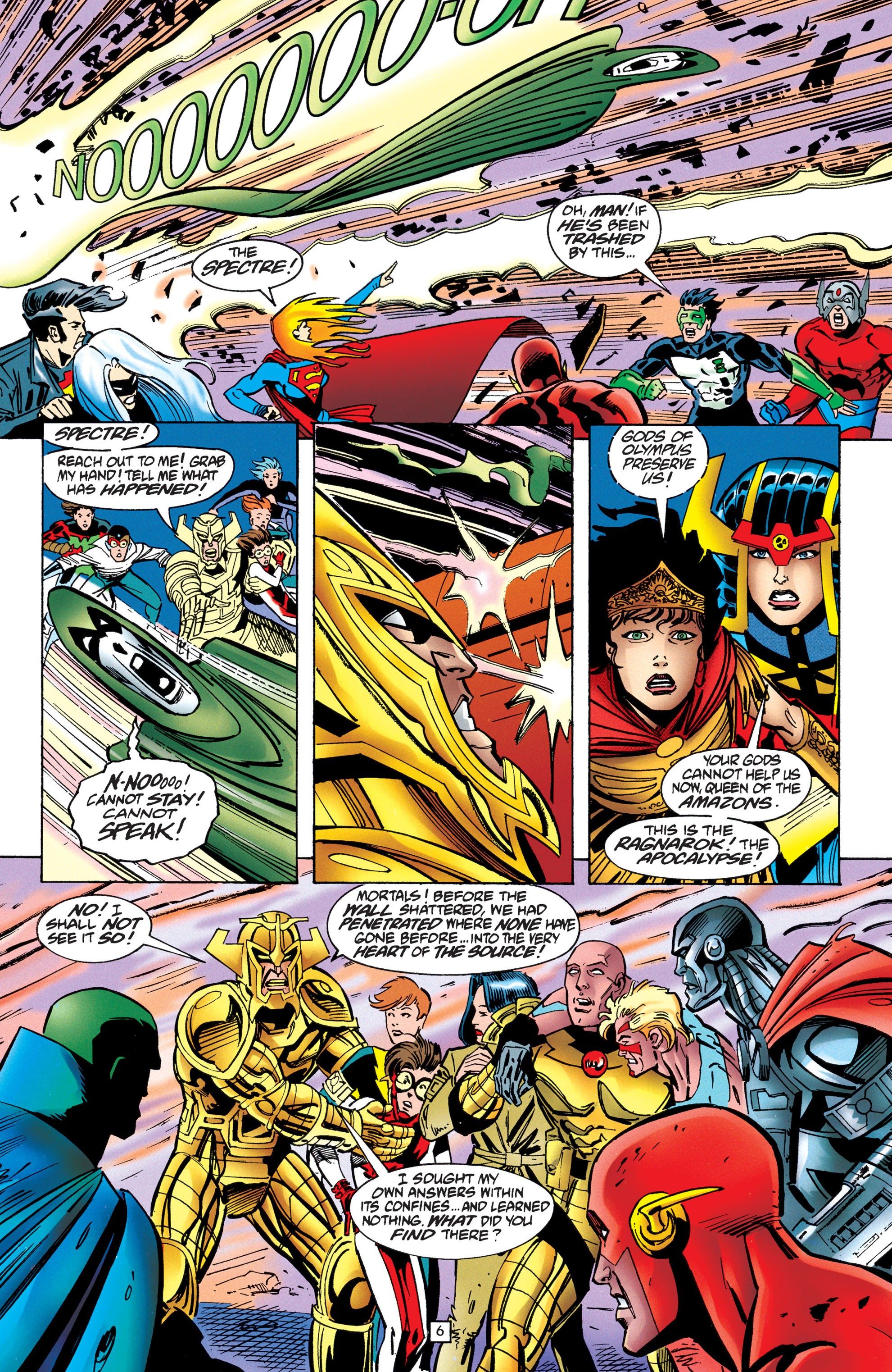 The DC Universe Was Devastated by the Godwave in the Genesis Crossover