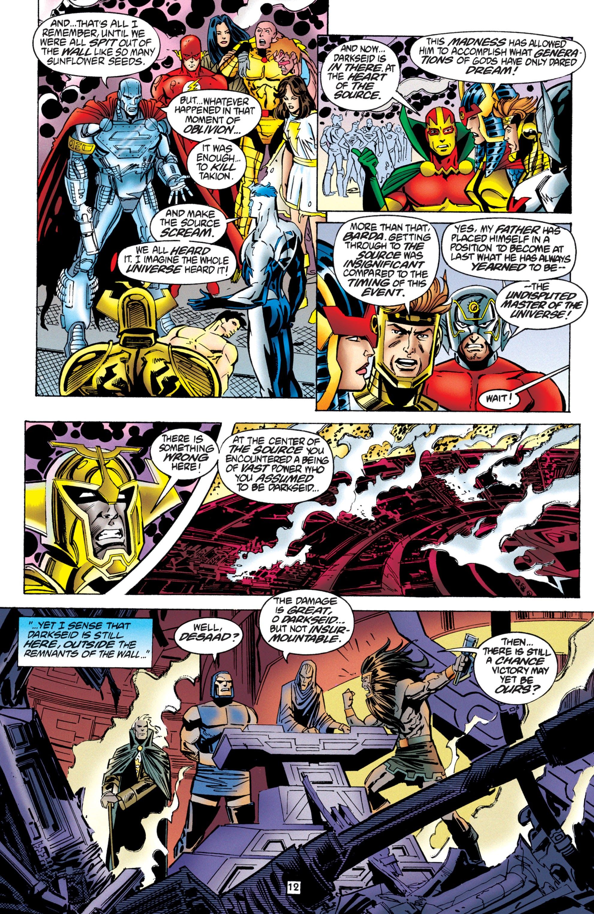 The DC Universe Was Devastated by the Godwave in the Genesis Crossover