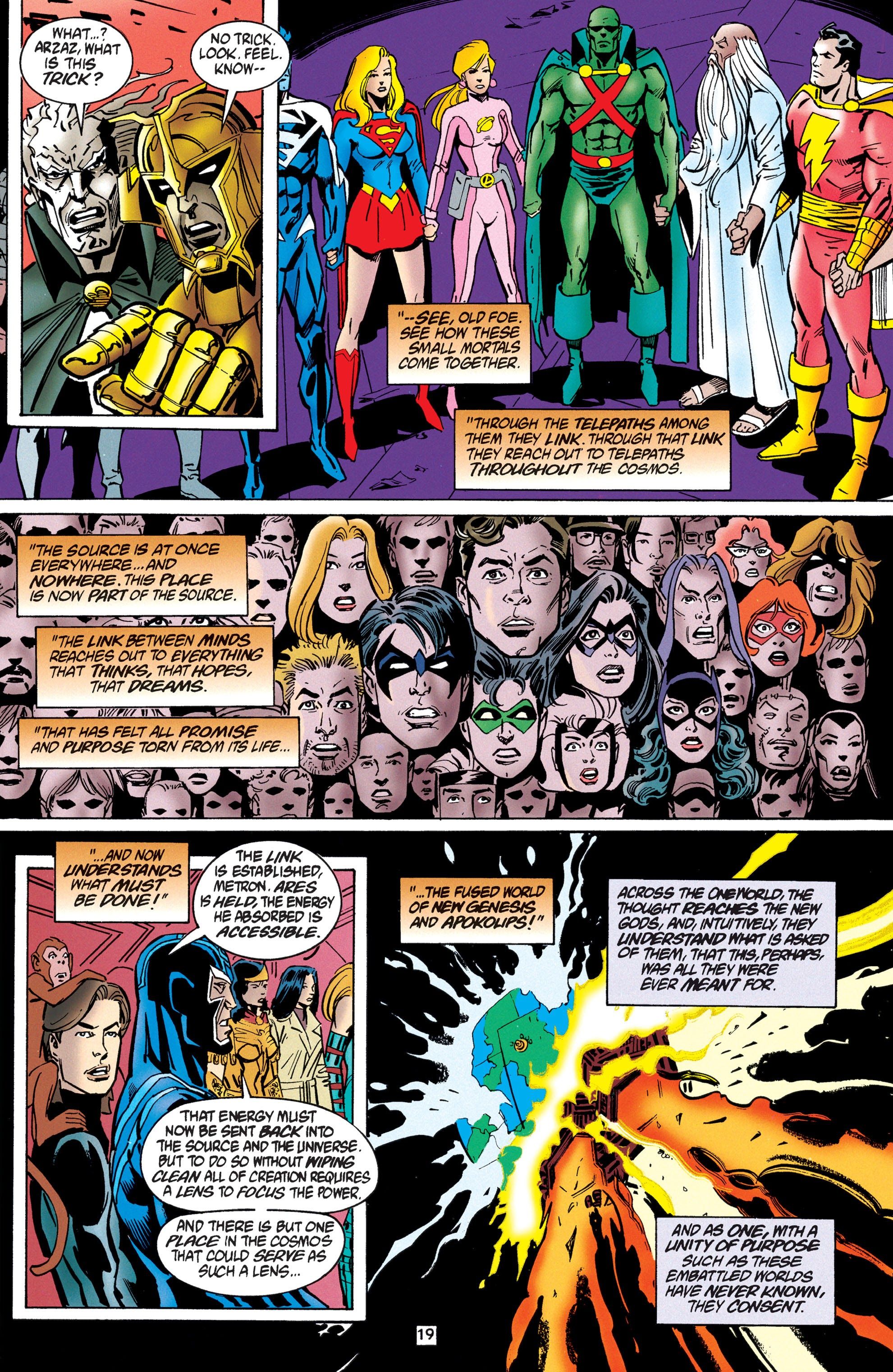 The DC Universe Was Devastated by the Godwave in the Genesis Crossover