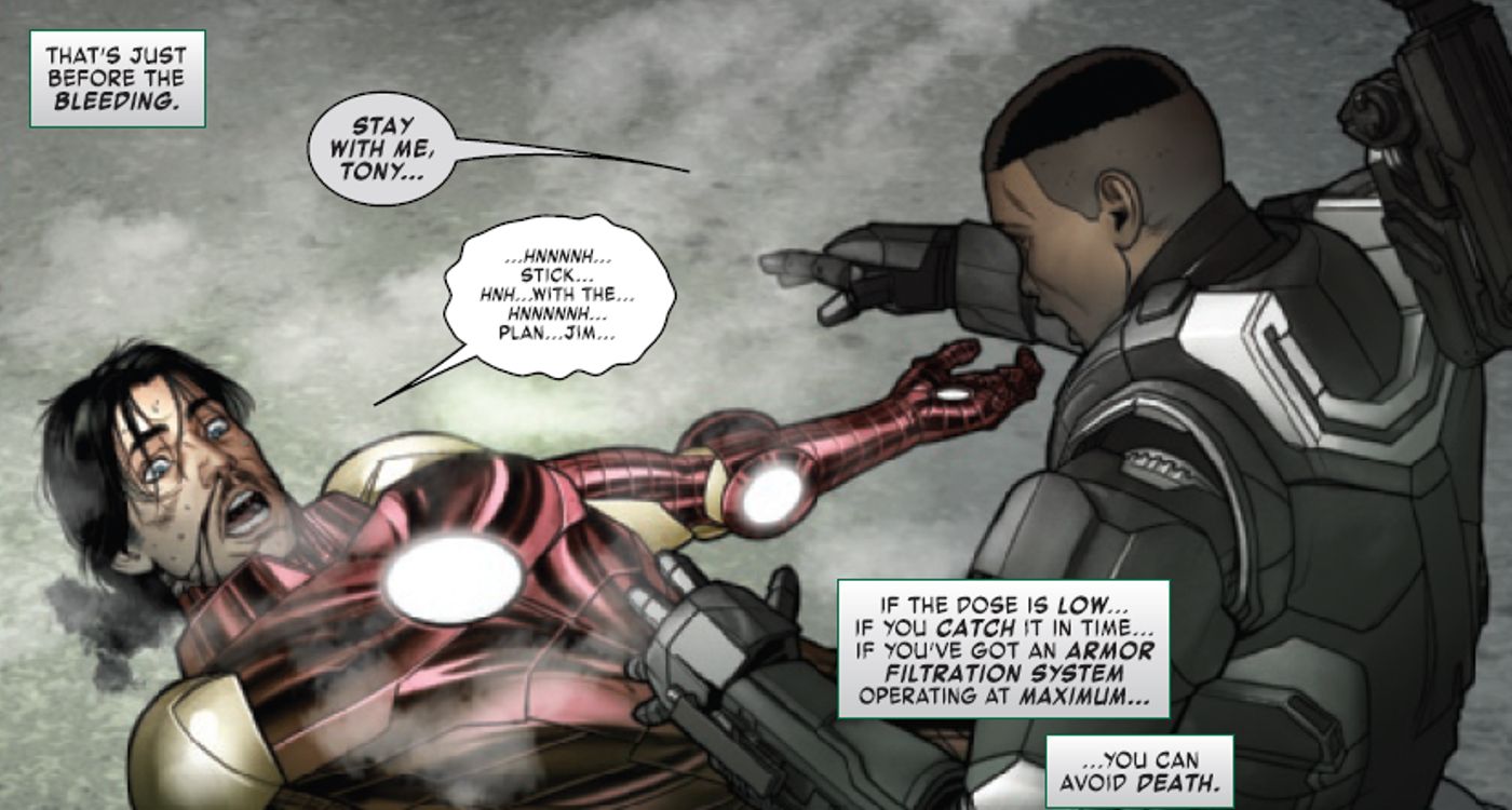 Iron Man is Following in Captain Marvel's Footsteps Towards Tragedy