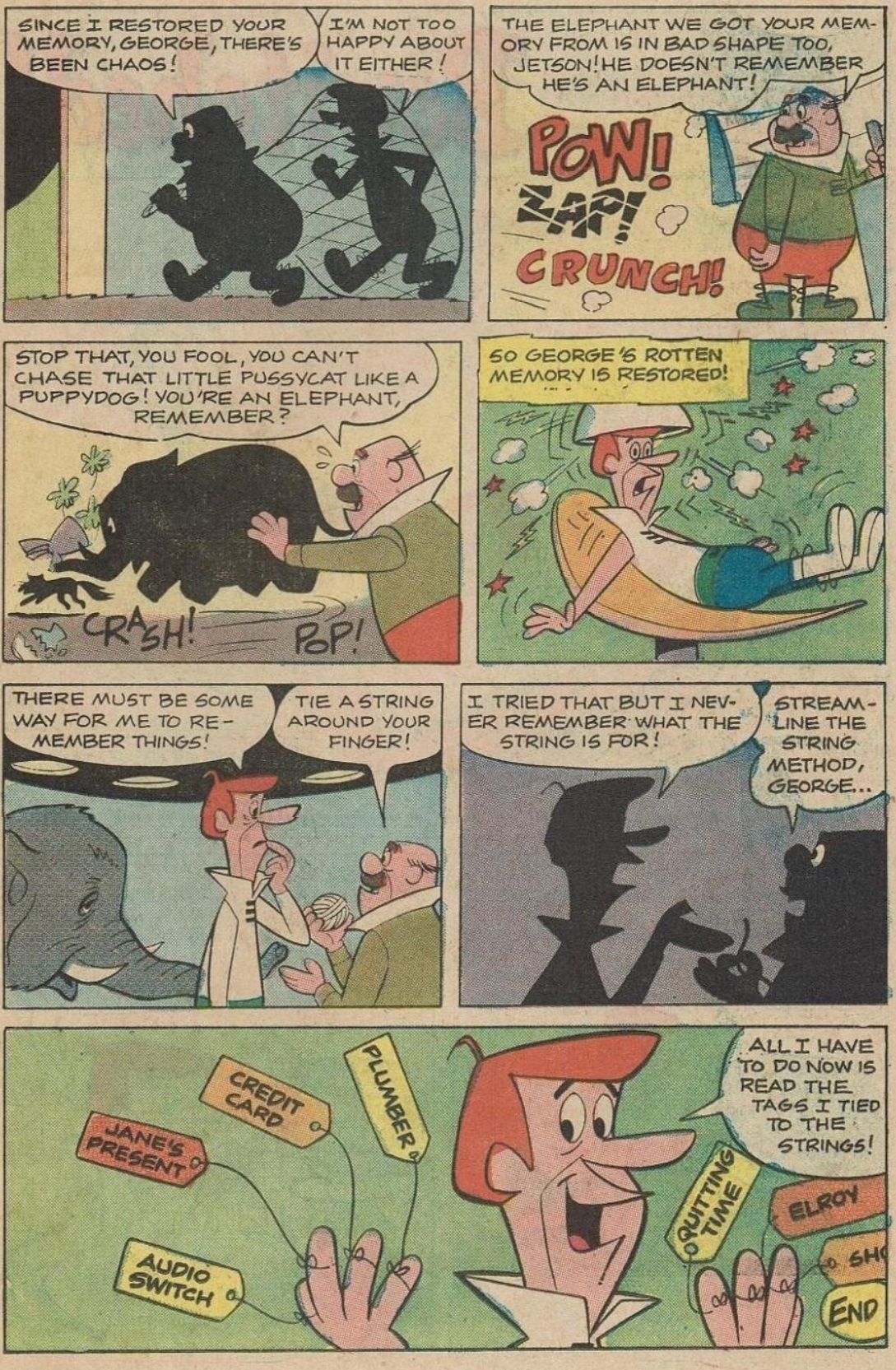 A Donald Duck Comic Book Story Was Later Published as a...Jetsons Story?!