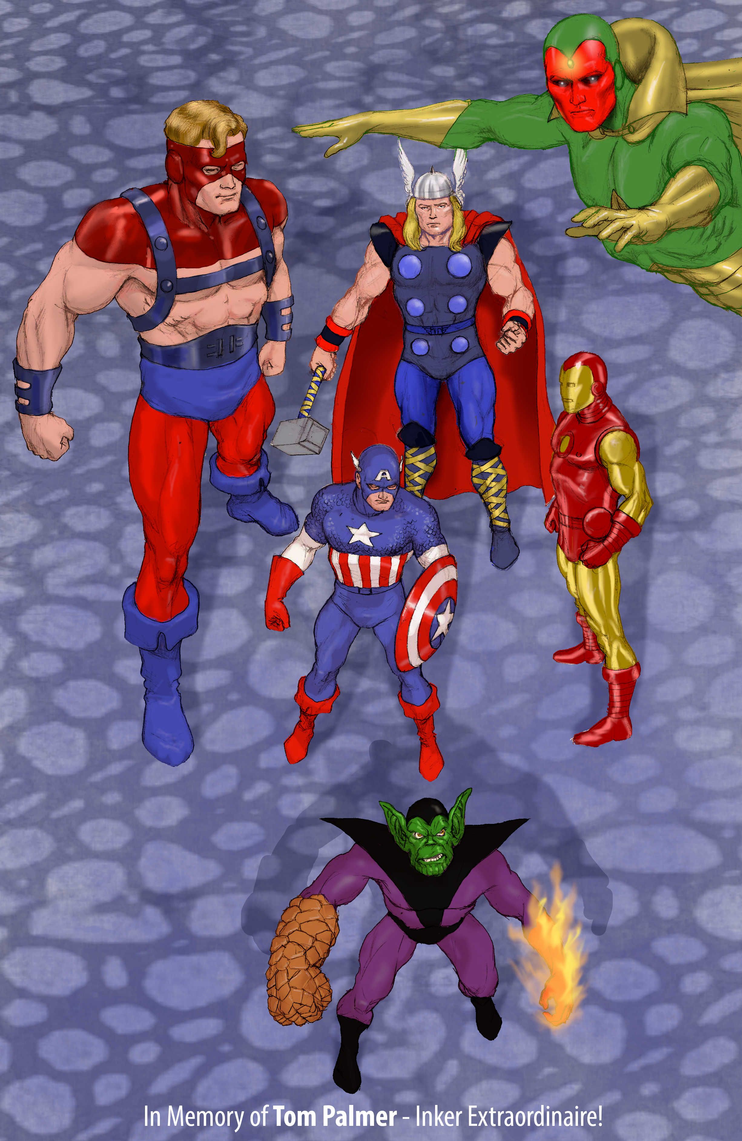 Line it is Drawn: The Avengers Assemble to Honor Tom Palmer