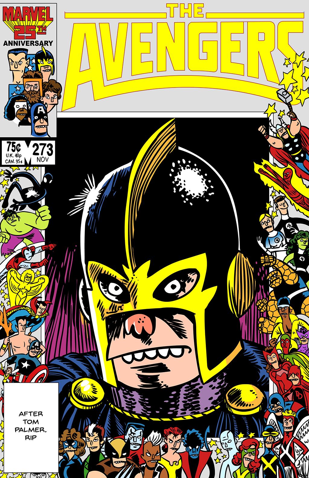 Line it is Drawn: The Avengers Assemble to Honor Tom Palmer