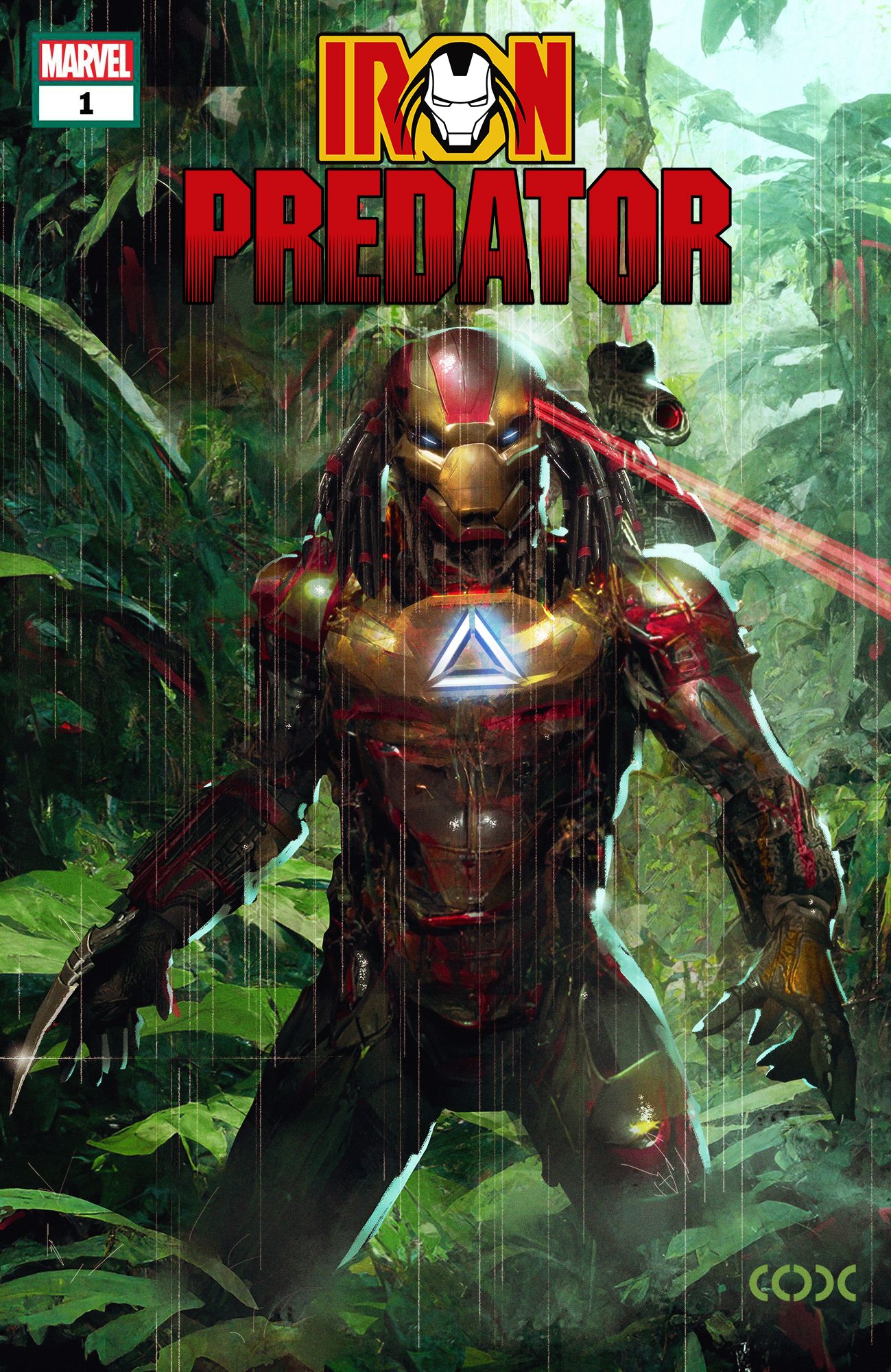 Line it is Drawn: Comic Book Characters Hunted by Predators