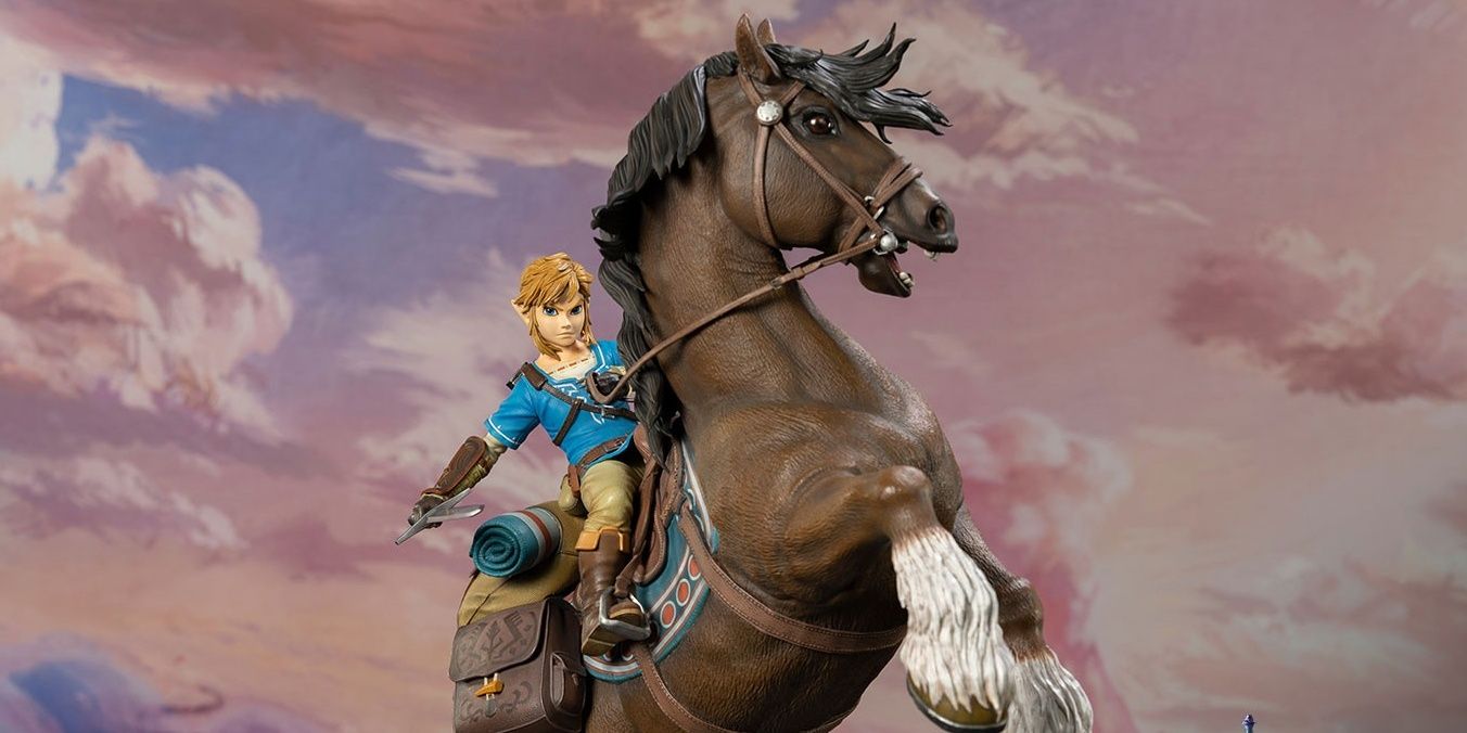Incredible Zelda: Breath of the Wild Link Statue Will Set You Back ...