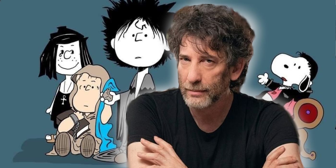 Neil Gaiman Reacts to Adorable Sandman/Peanuts Mashup Art