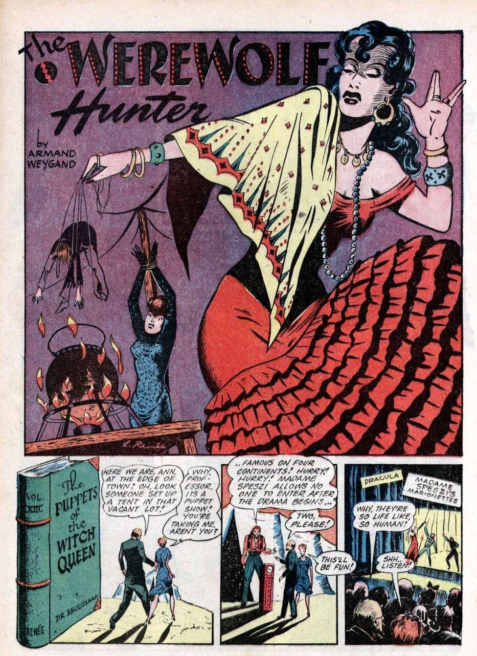 Werewolf Comic Ceased Using Them Since the Artist Didn't Like Drawing Them