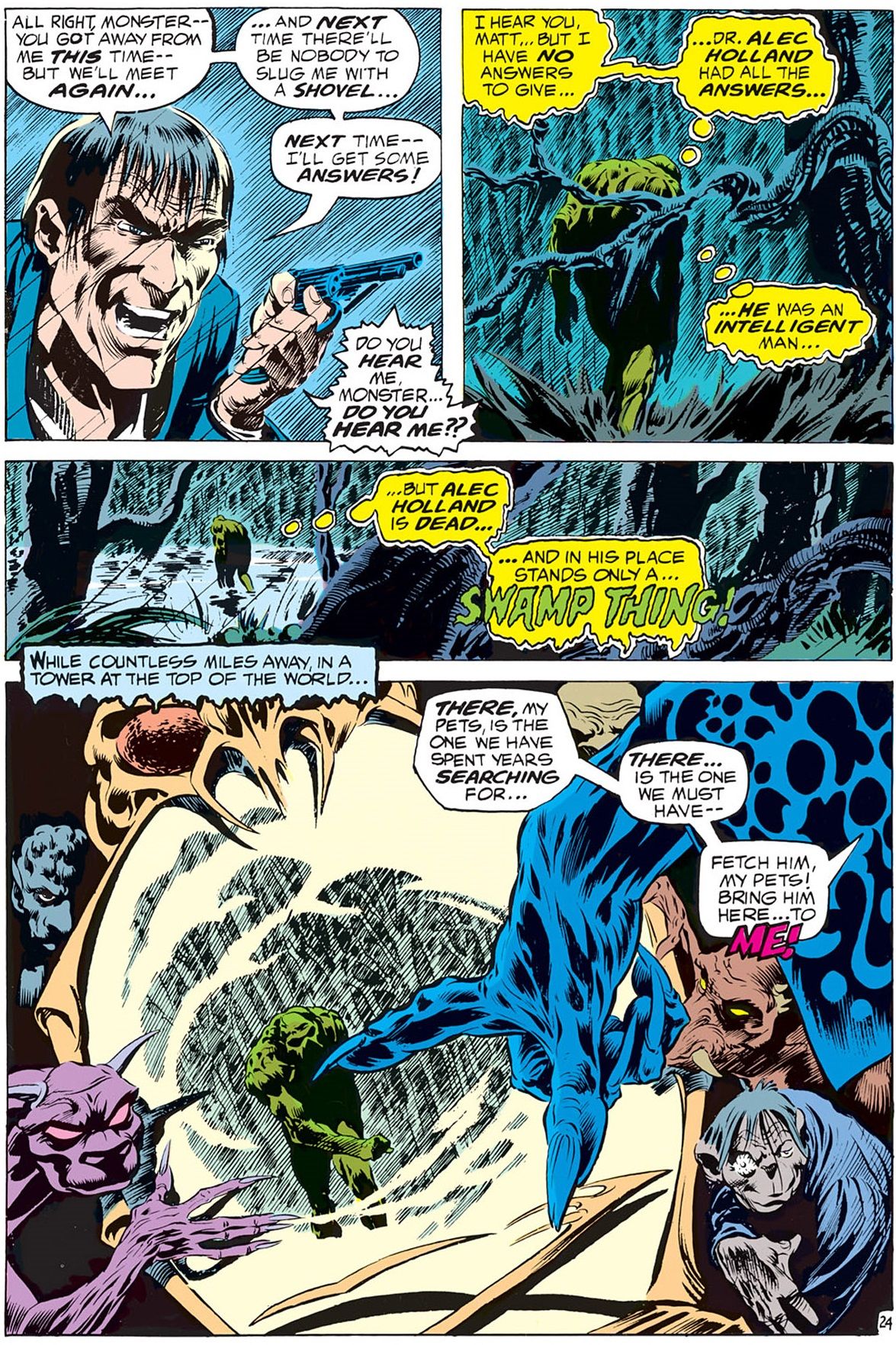 50 Years Ago, Swamp Thing Launched His Own Comic Book Series