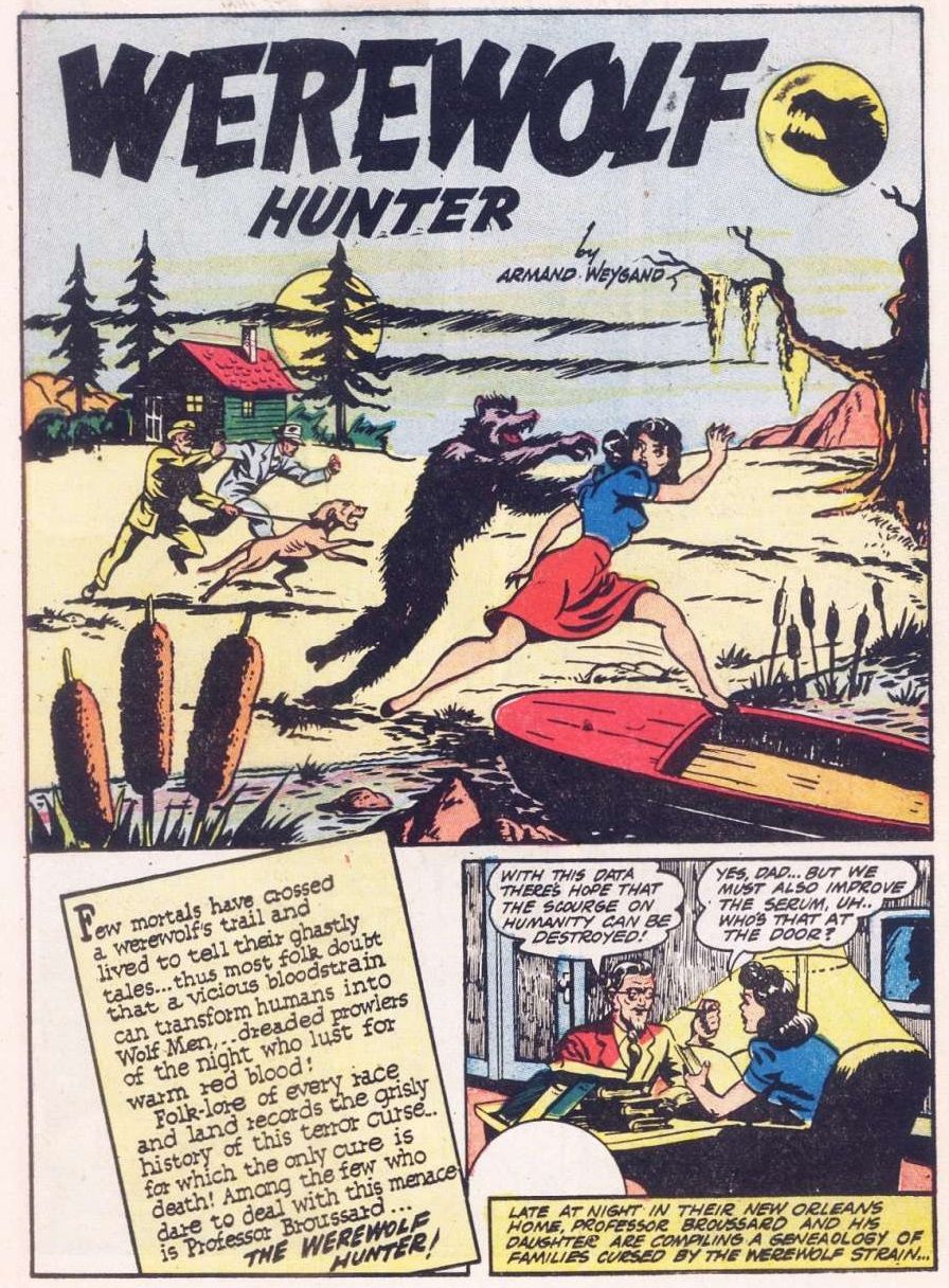 Werewolf Comic Ceased Using Them Since the Artist Didn't Like Drawing Them