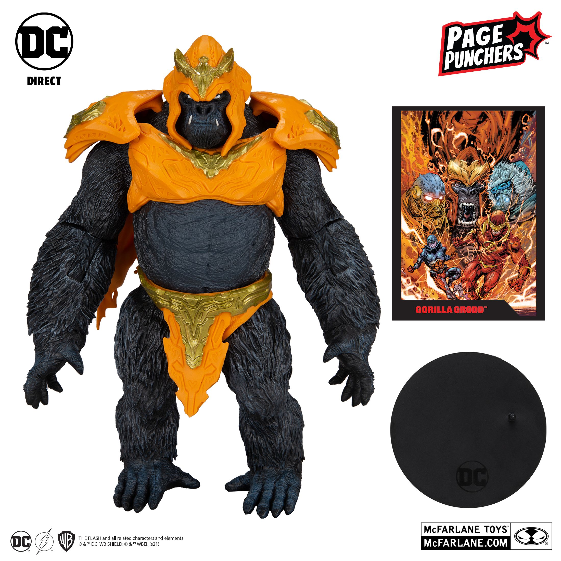 The Flash: McFarlane Toys Unveils New Gorilla Grodd Mega Figure