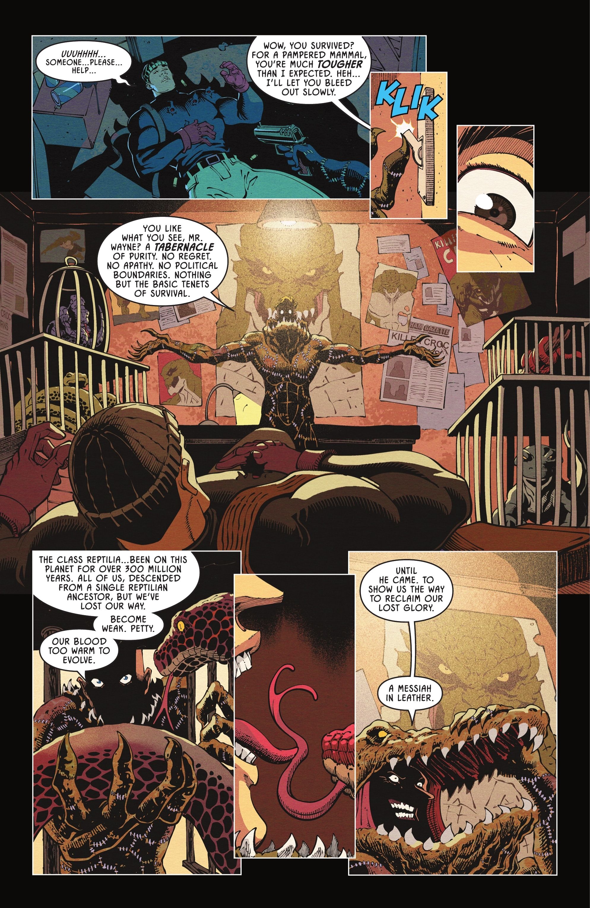 Dc Introduces A Totally Different Killer Croc