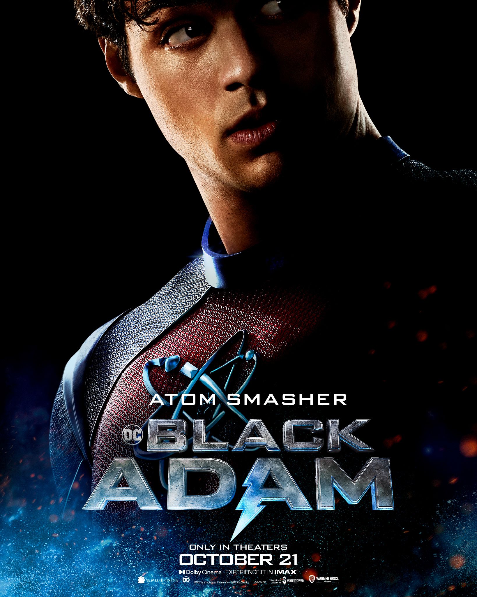 Black Adam Debuts an Electrifying JSA Character Poster Series