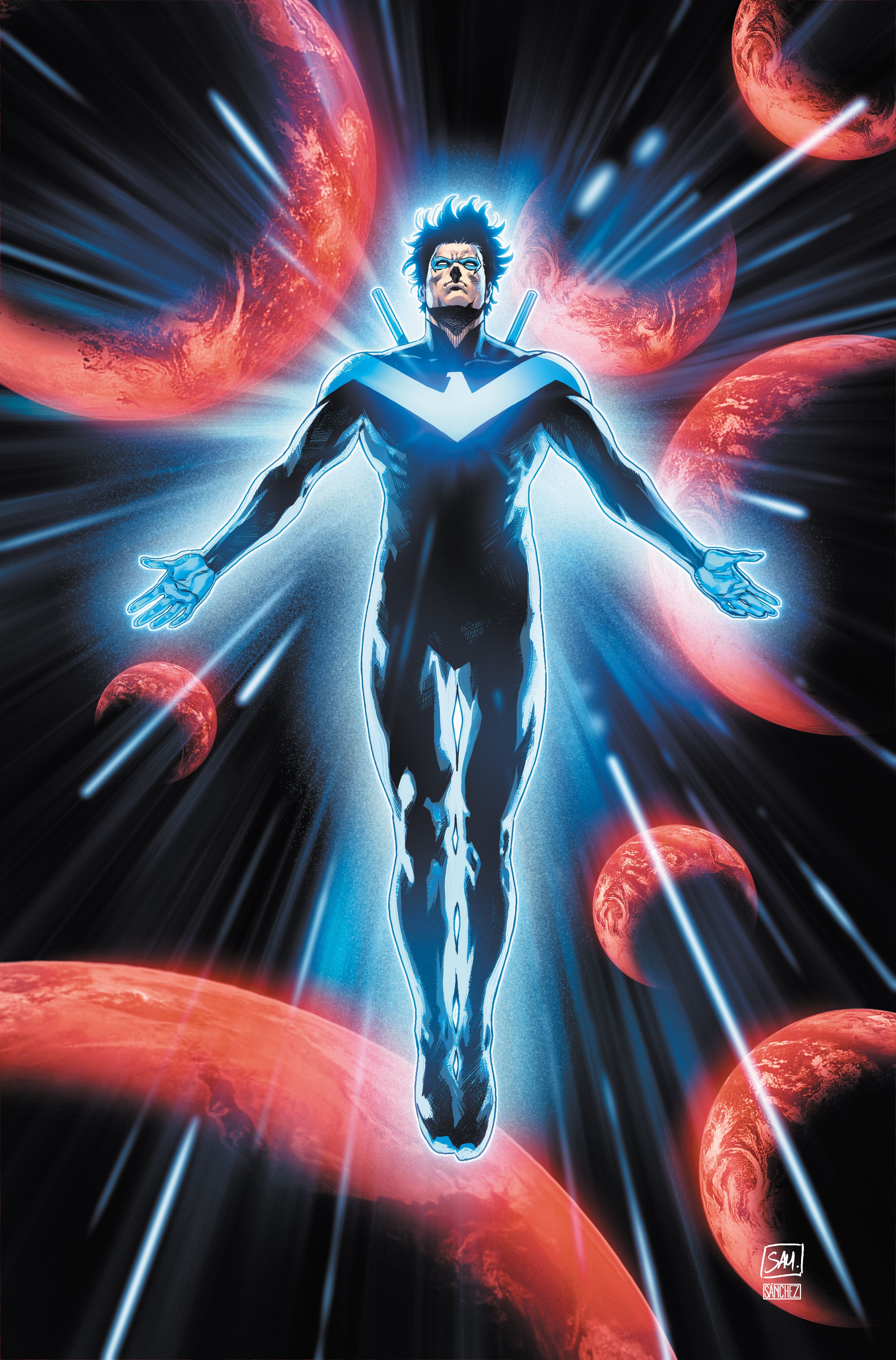 Dark Crisis Cover Art Teases Nightwing at the Center of the New DC Universe