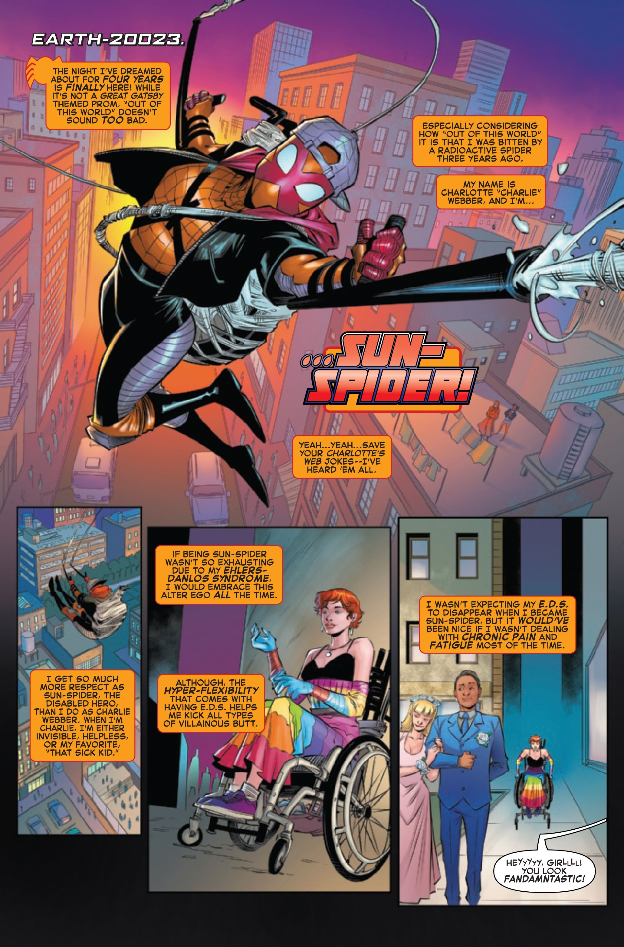 EXCLUSIVE: Marvel Debuts a Disney Princess Spider-Man Variant