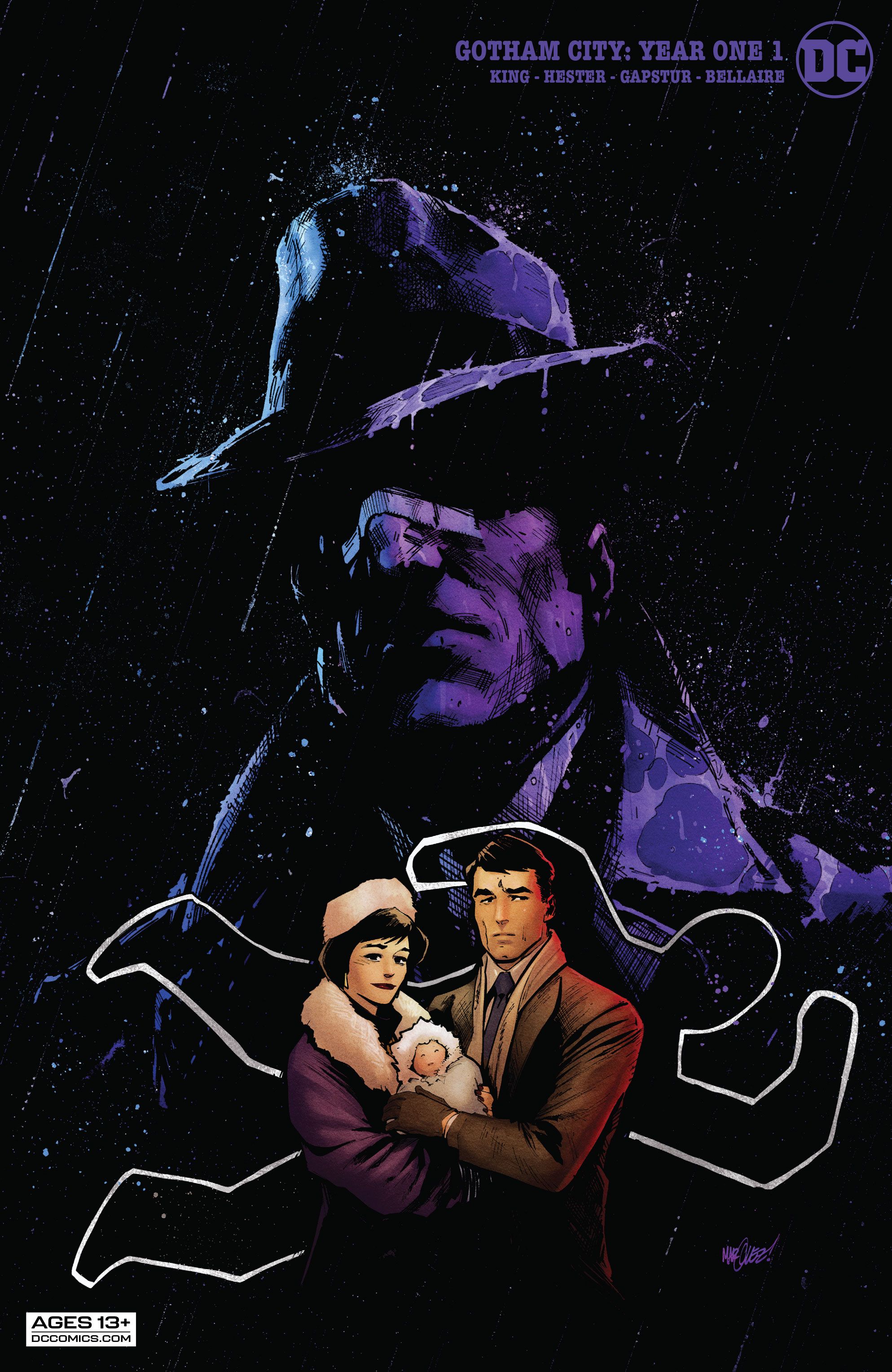 Gotham City: Year One Preview Introduces Batman’s Ancestors and a Noir Mystery