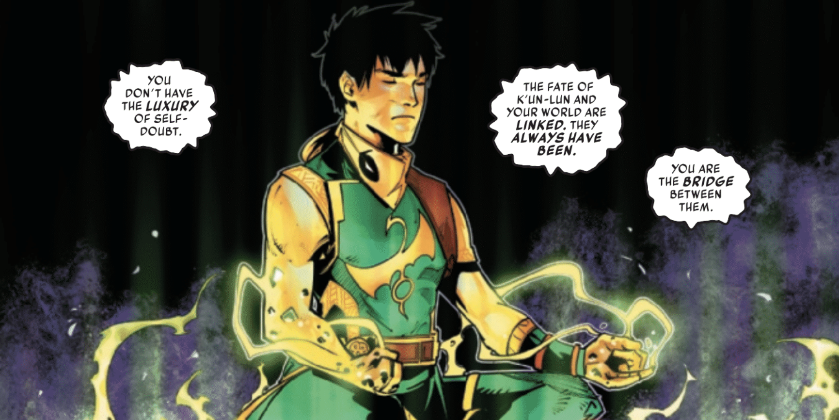 Sword Master Finally Accepted the Mantle of the Immortal Iron Fist