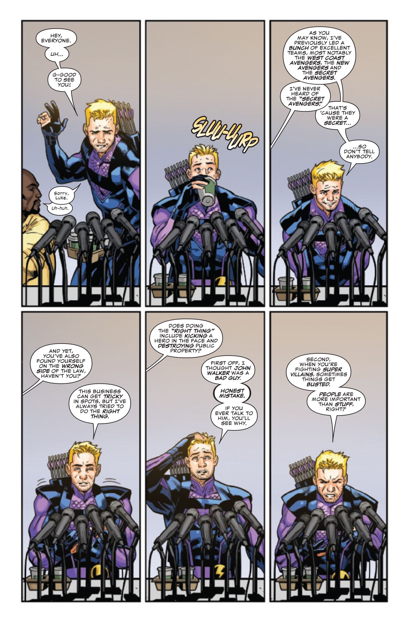 Hawkeye Just Let One of the Avengers' Biggest Secrets Slip