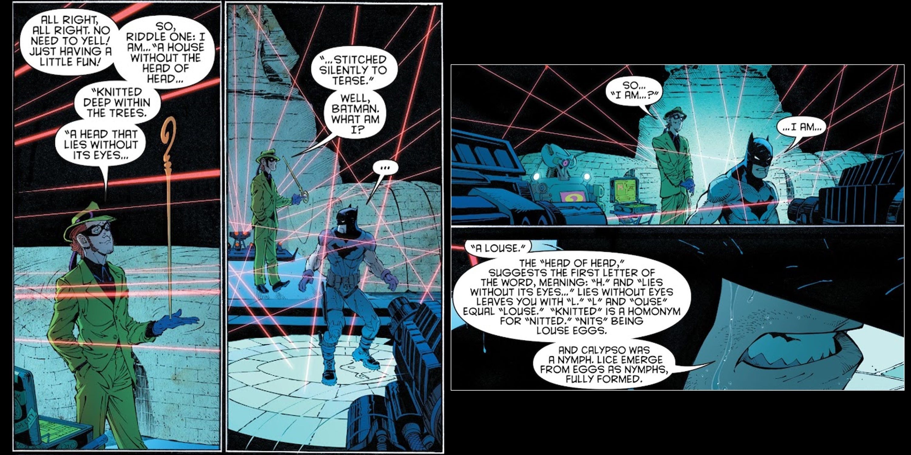 The Riddler's 10 Greatest Riddles, Ranked